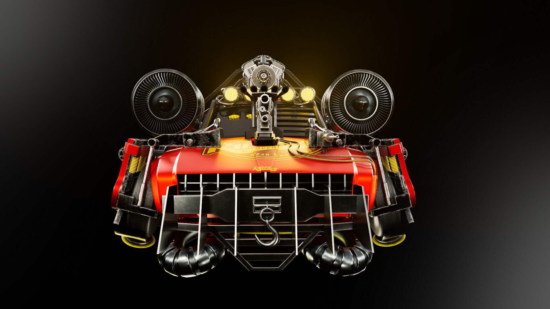 Aman Mondal - Lightning McQueen Charger SCI-Fi concept car