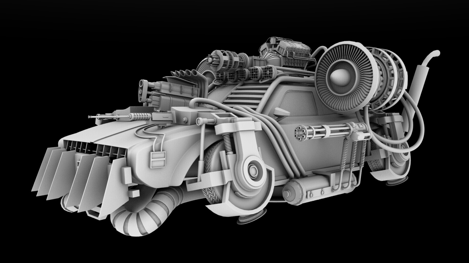 Aman Mondal - Lightning McQueen Charger SCI-Fi concept car