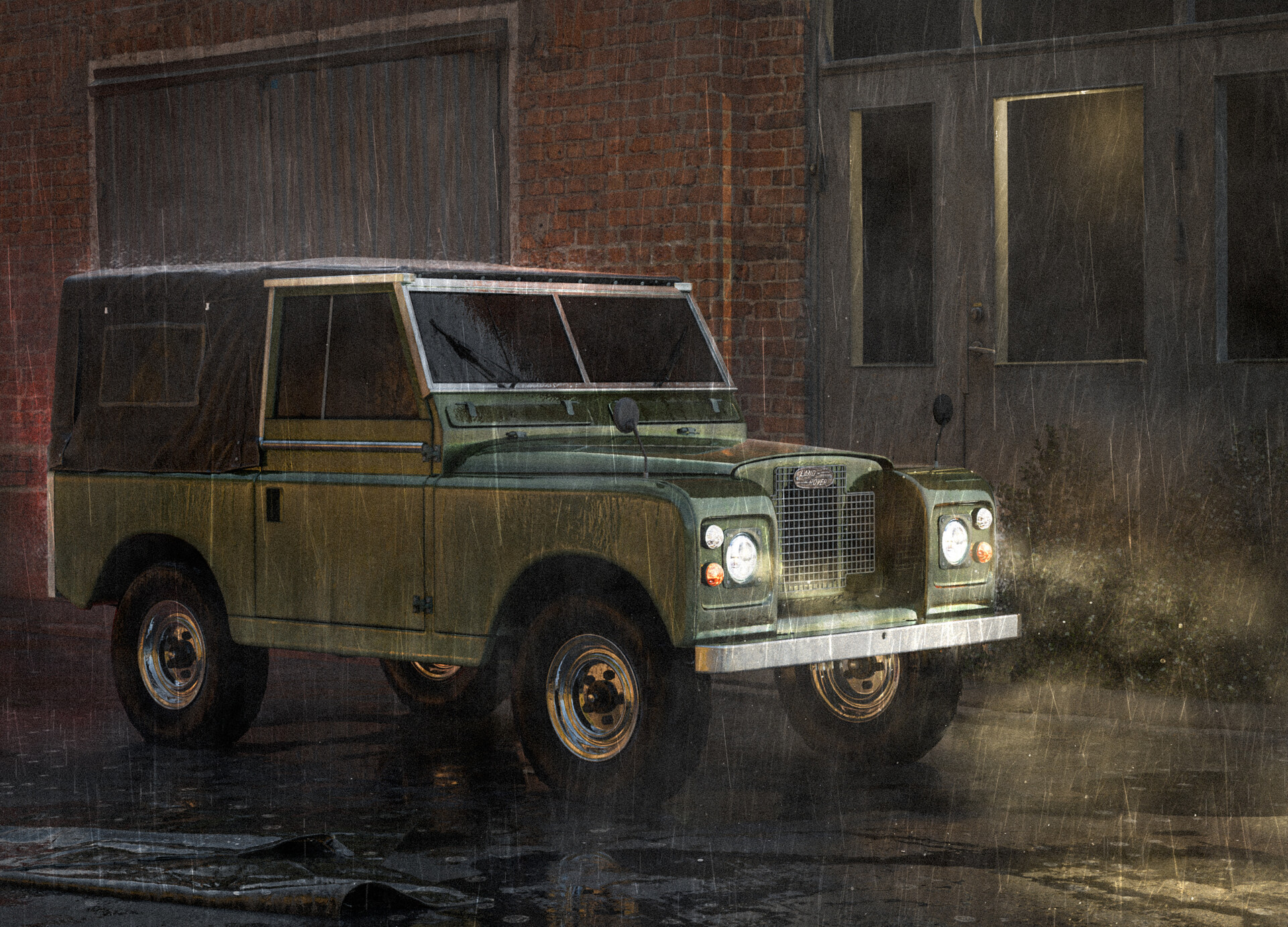 ArtStation - Land Rover series IIA