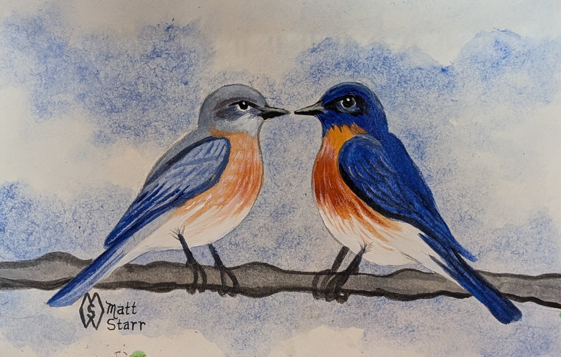 ArtStation - Bluebird Love