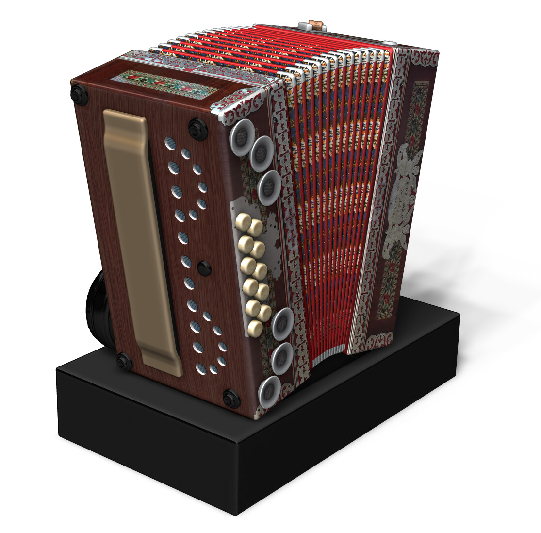 Ken Calvert - Accordion - Cremation Urn