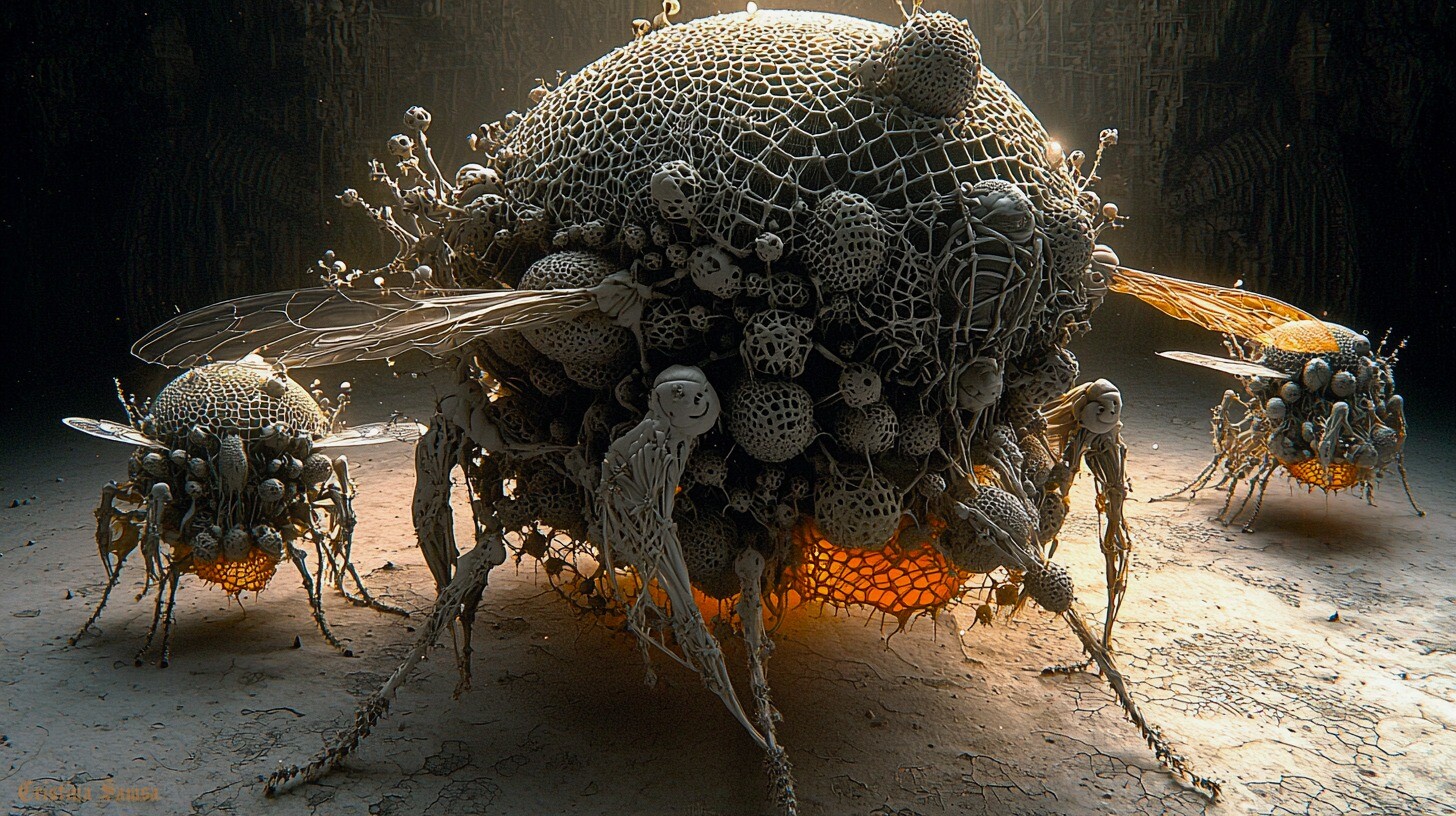 ArtStation - Exo Pollinating Behemoths