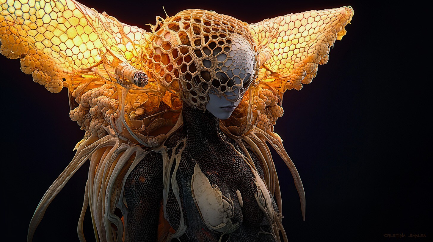 ArtStation - Exo Pollinators of Saturn