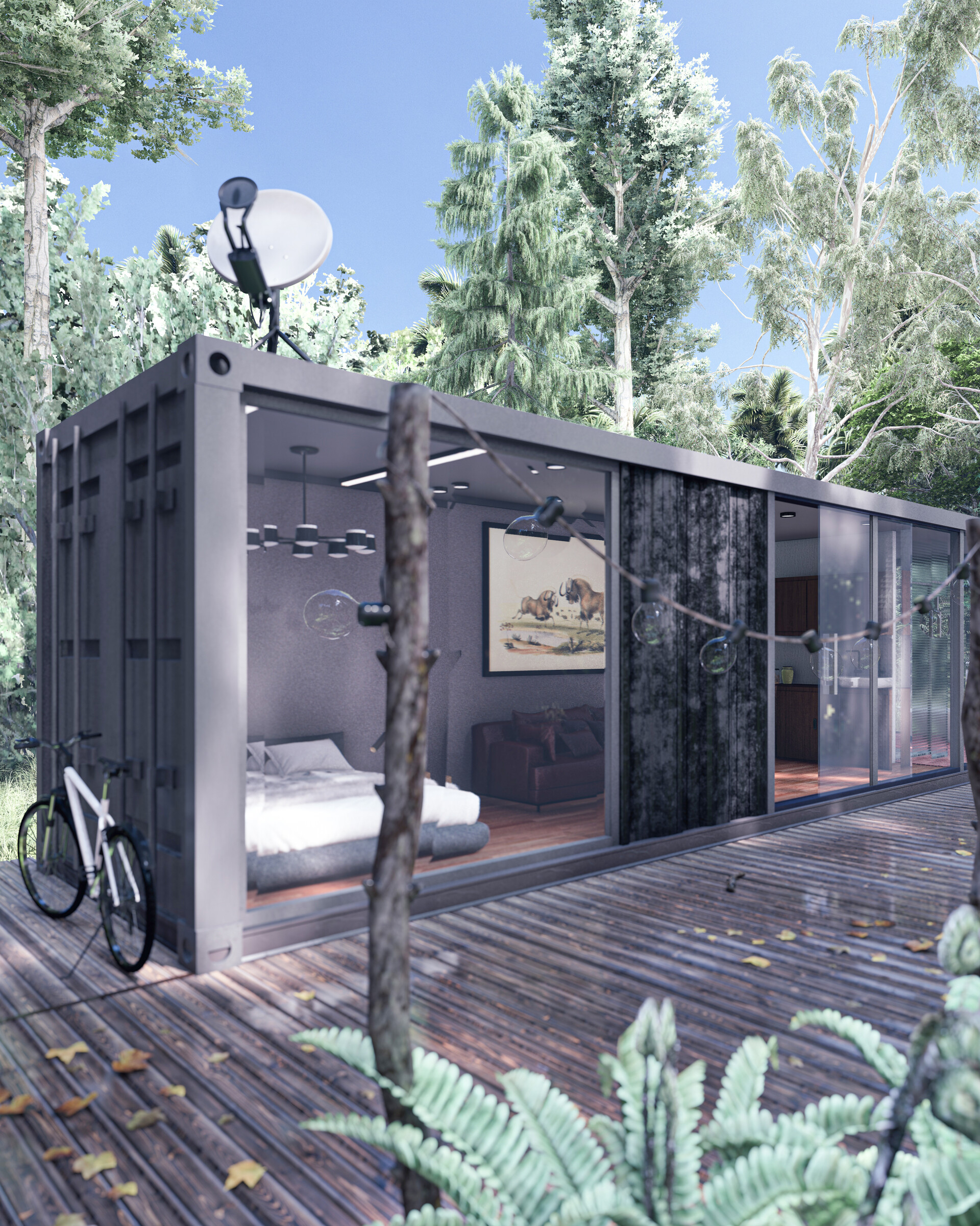 supun rathnayake - Single Container Box Cabin