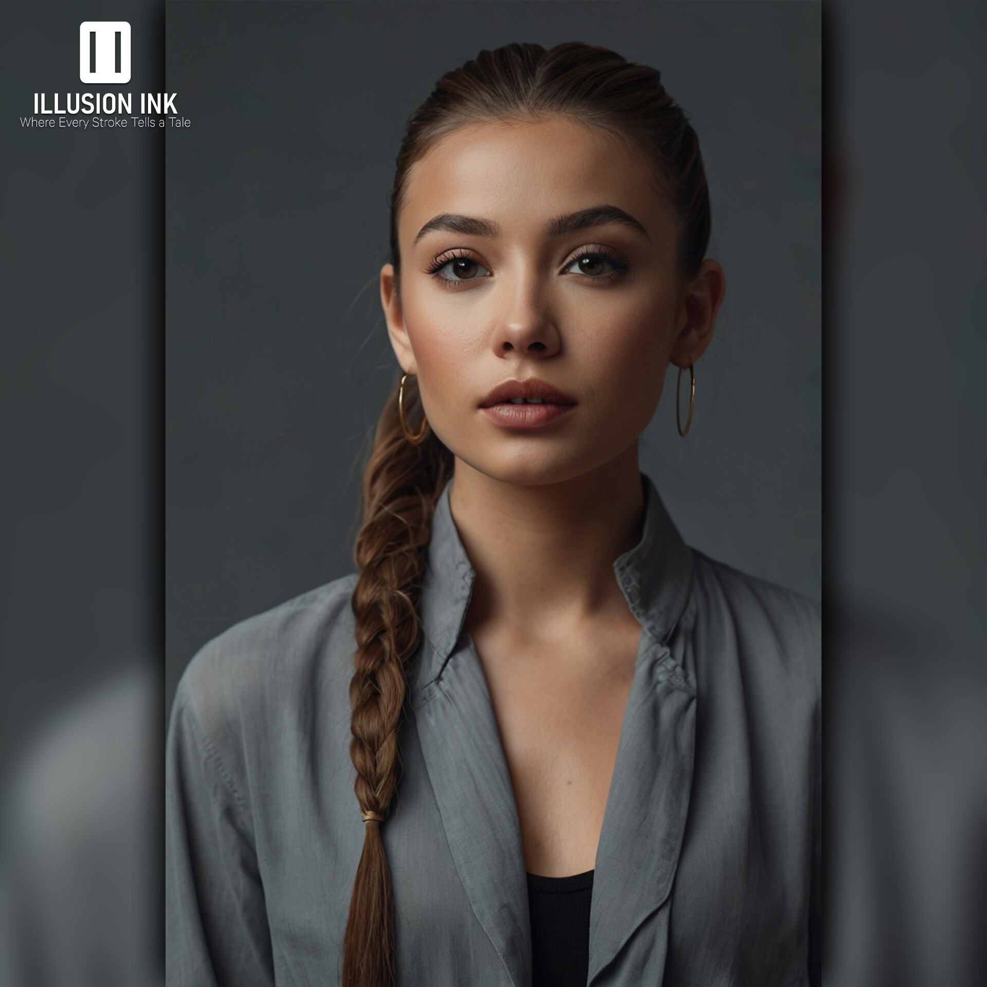 ILLUSION INK - 320 Female Hairstyle portrait Character References - VOL ...