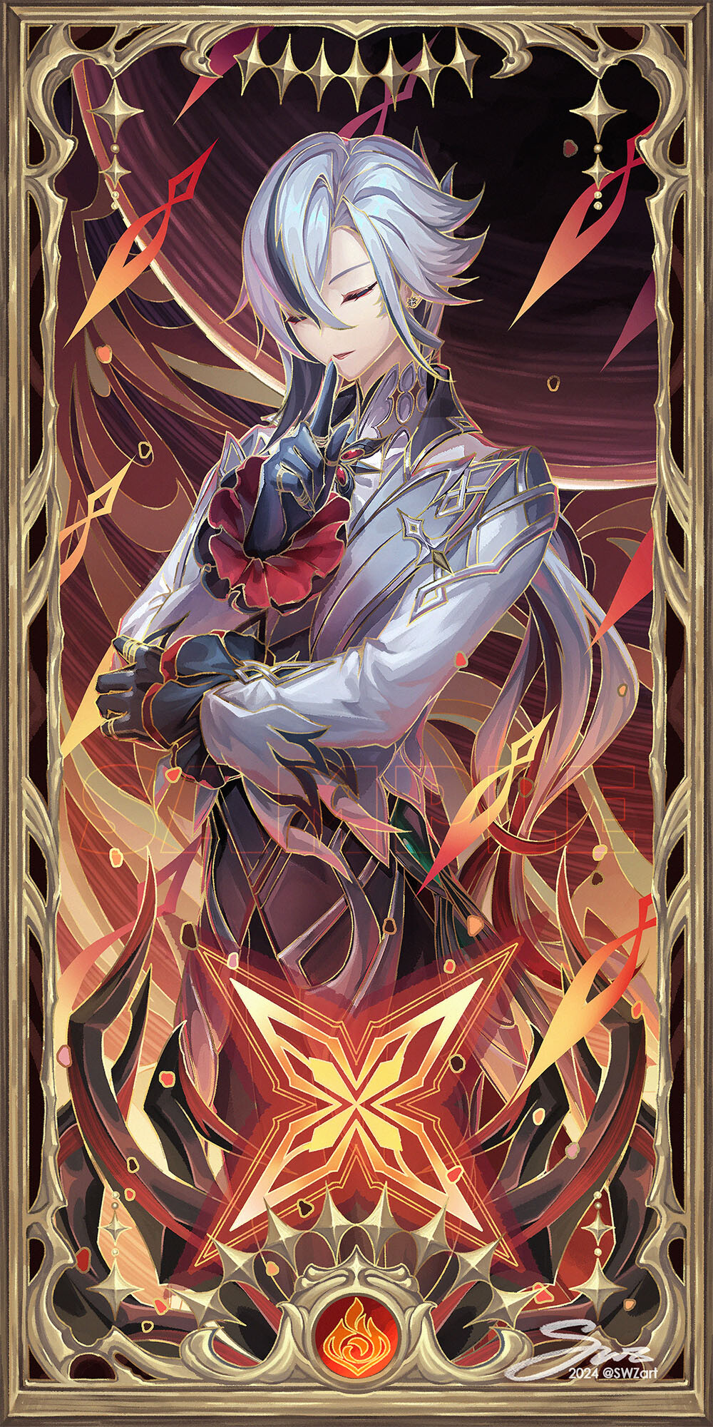 ArtStation - 【Genshin】Arlecchino