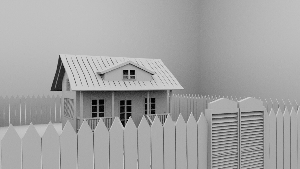 ArtStation - 3D Simple Hut Model