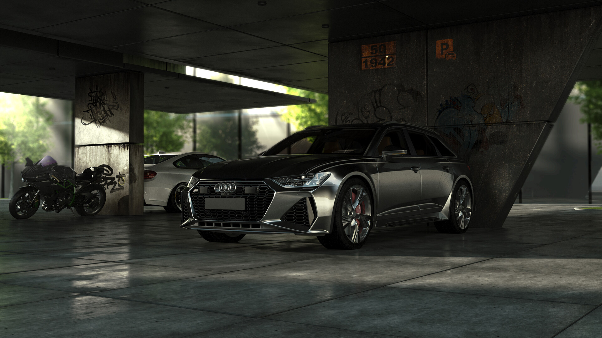 ArtStation - Audi RS7
