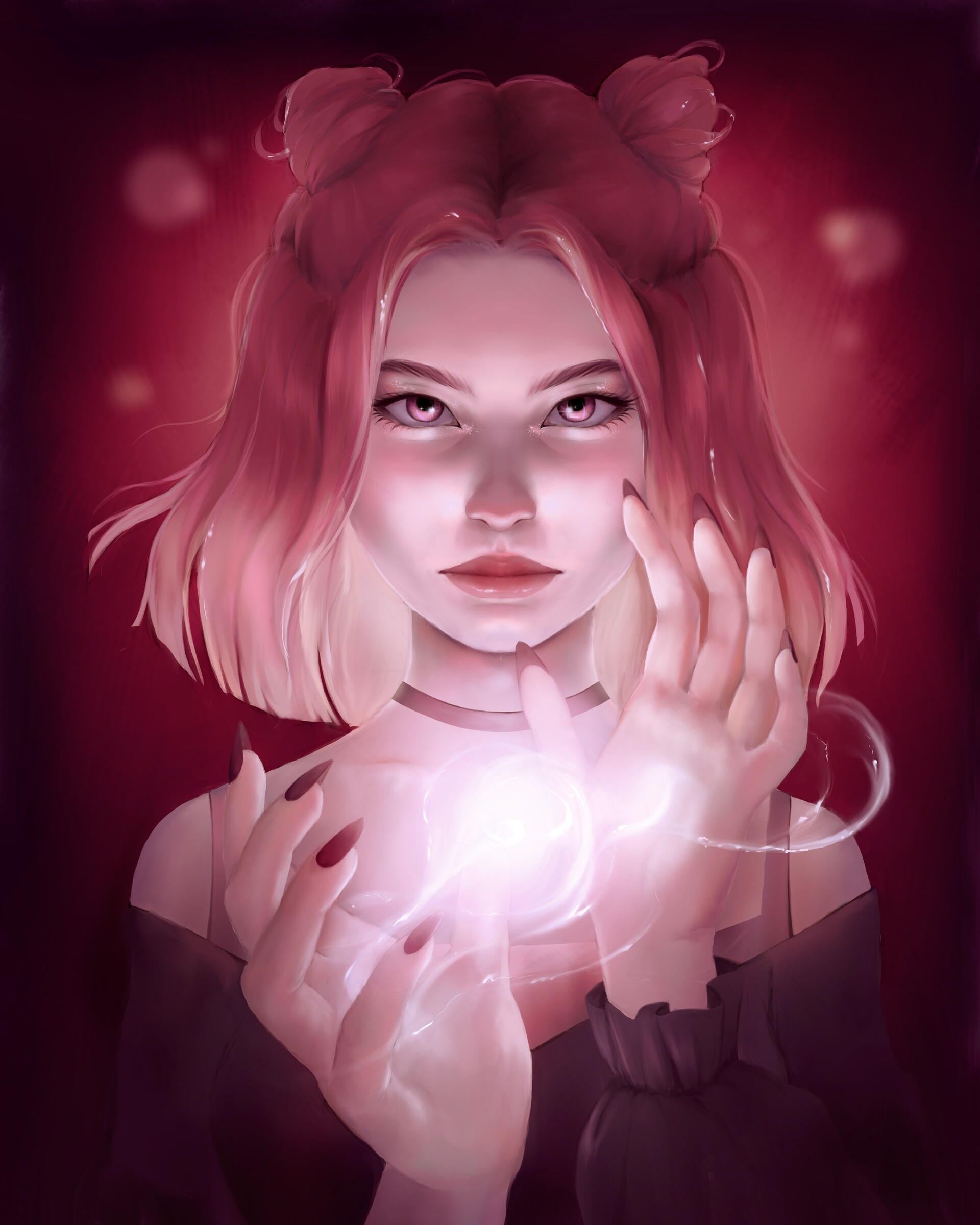 ArtStation - Magic girl
