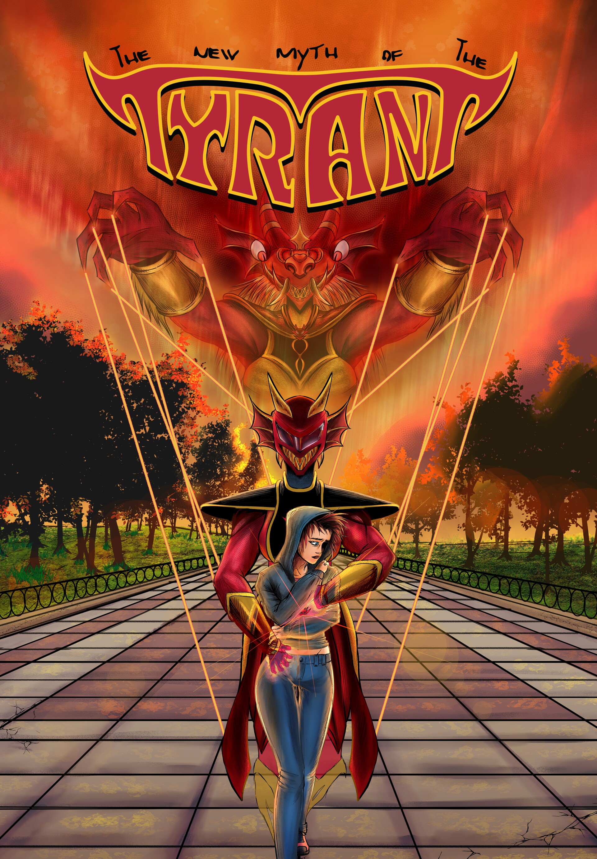 ArtStation - Cover art concept the tyrant "La tirana"