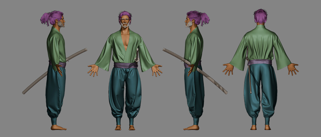 ArtStation - Samurai
