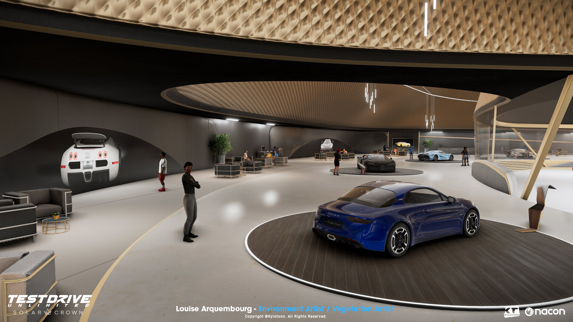 Louise Arquembourg - Test Drive Unlimited Solar Crown - Car Dealer ...