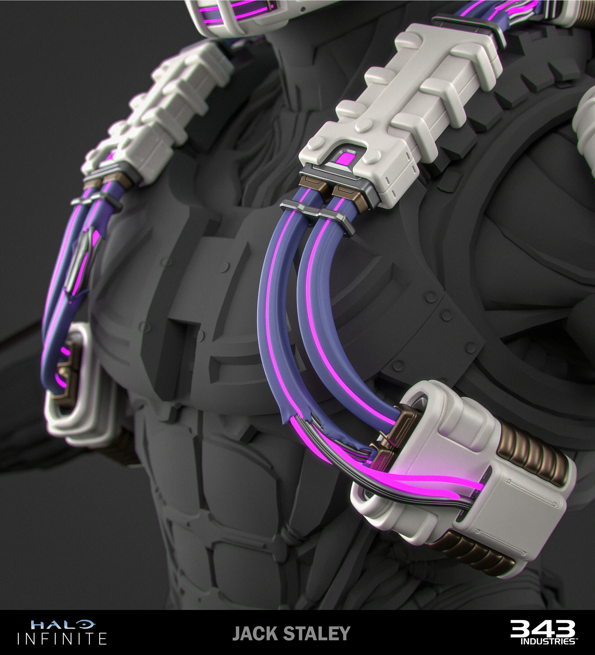 Jack Staley - Halo Infinite Viral Machine Armor set