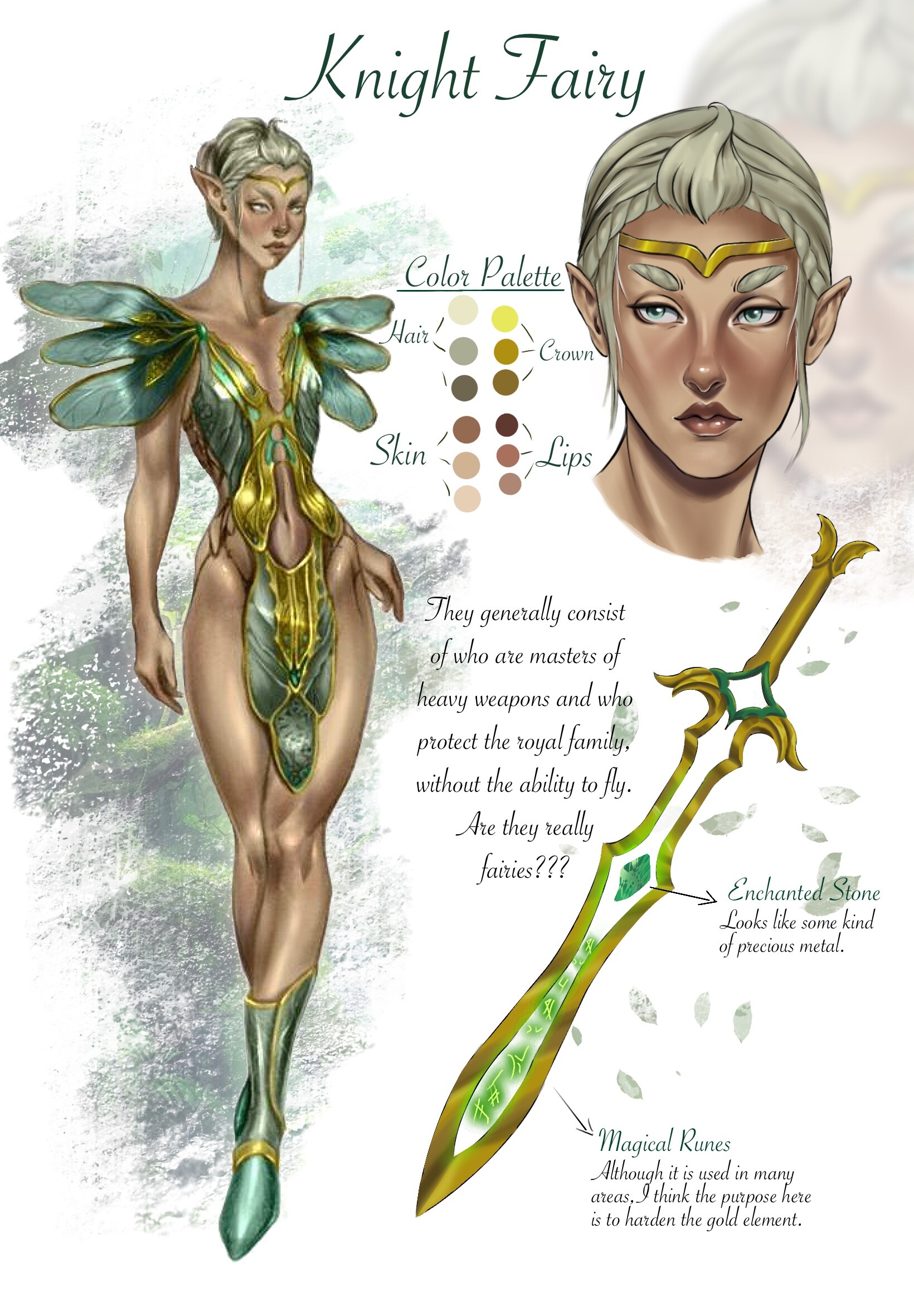 ArtStation - Knight Fairy