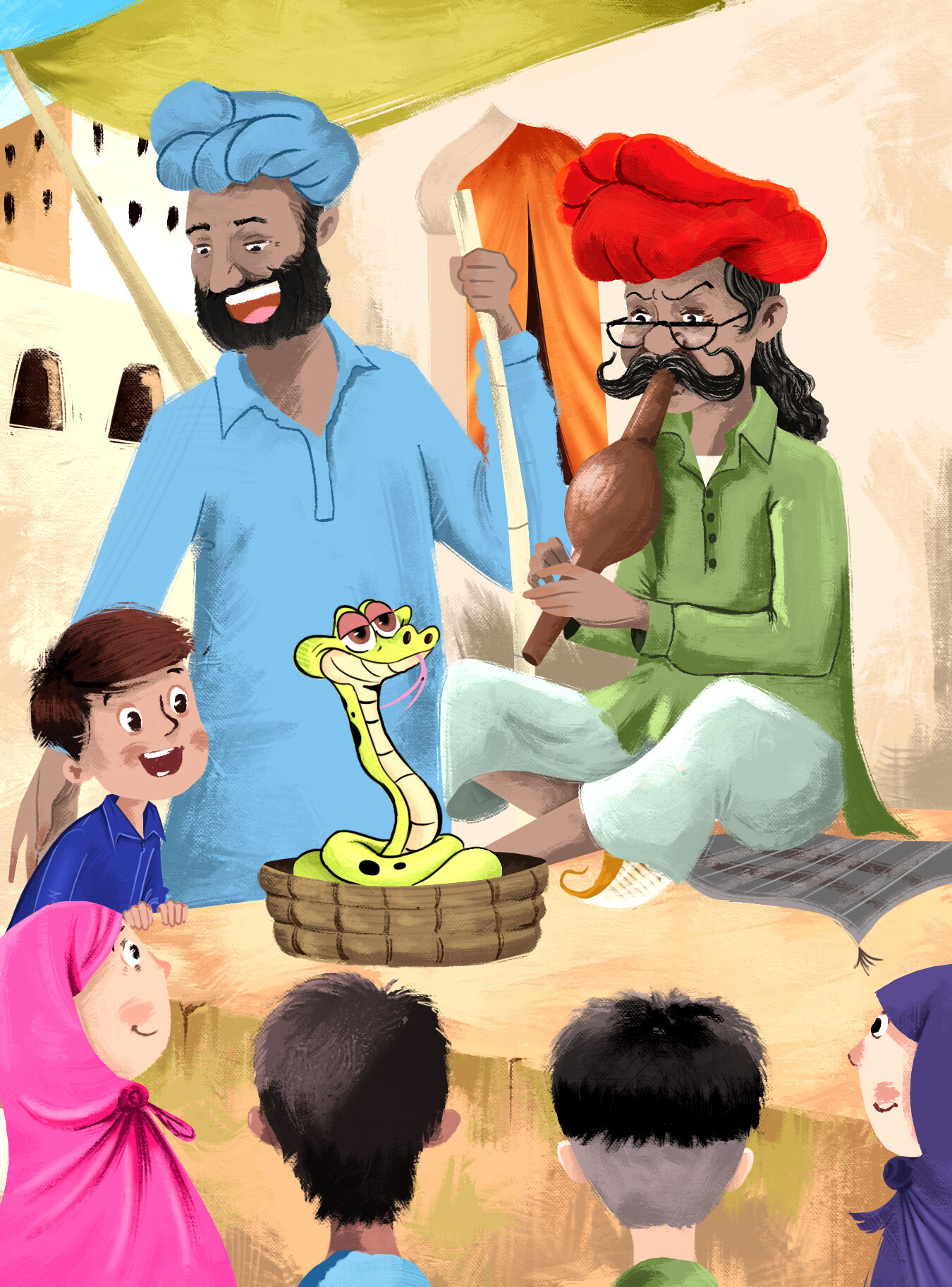 ArtStation - A Snake Charmer!