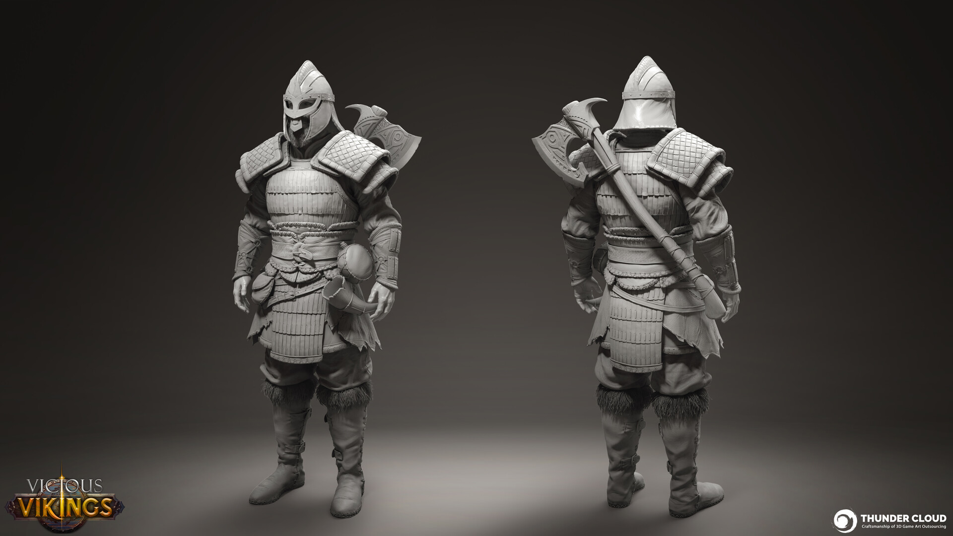 Thunder Cloud Studio - Soldier - Highpoly Showcase - Vicious Viking ...