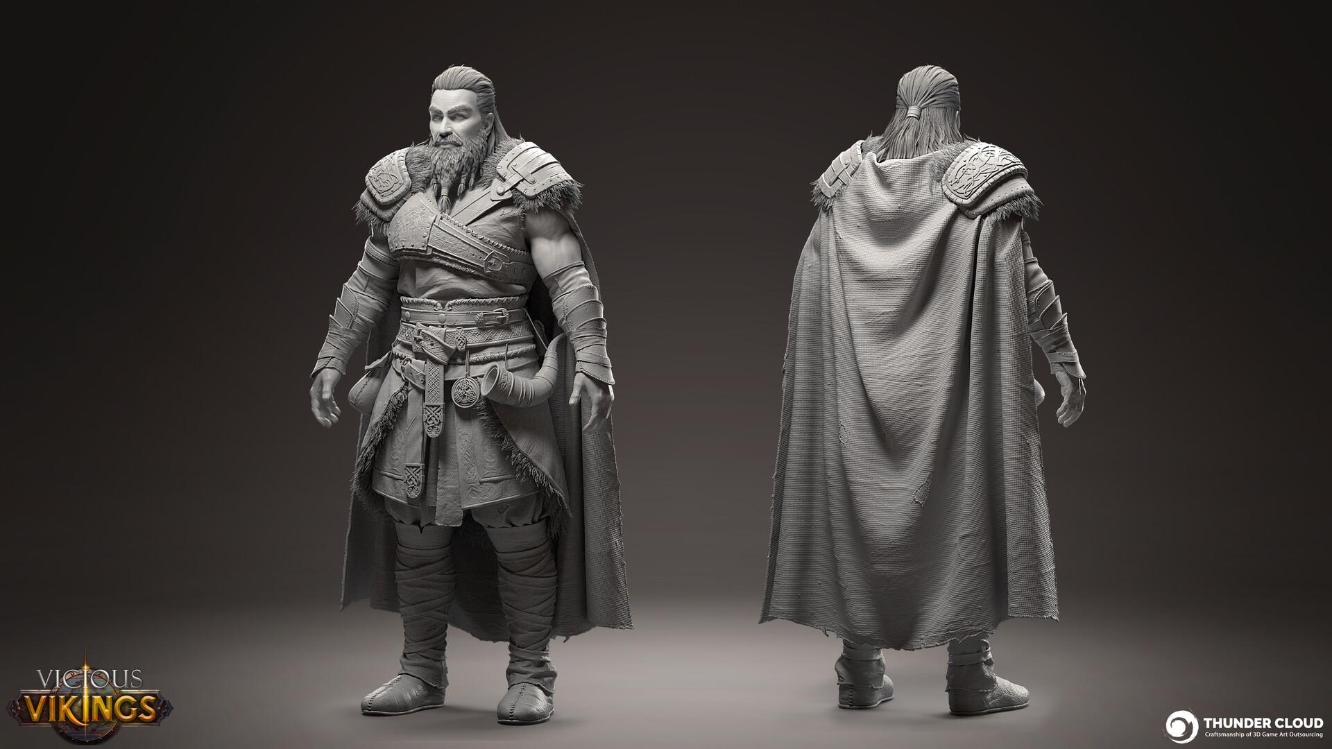 Thunder Cloud Studio - Lord - Highpoly Showcase - Vicious Viking ...
