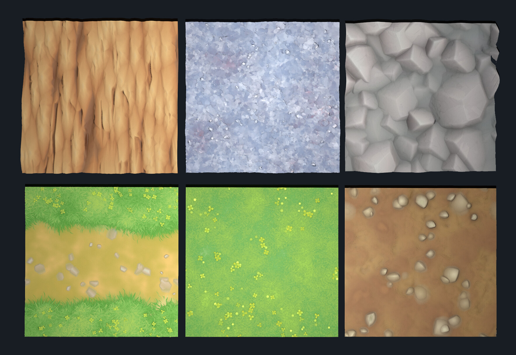 Work of Yun Li - Procedural Stylized Forest