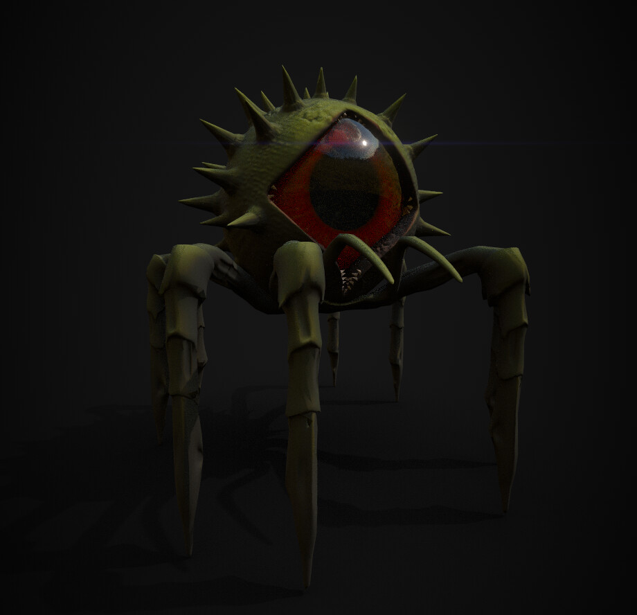 ArtStation - Spider monster