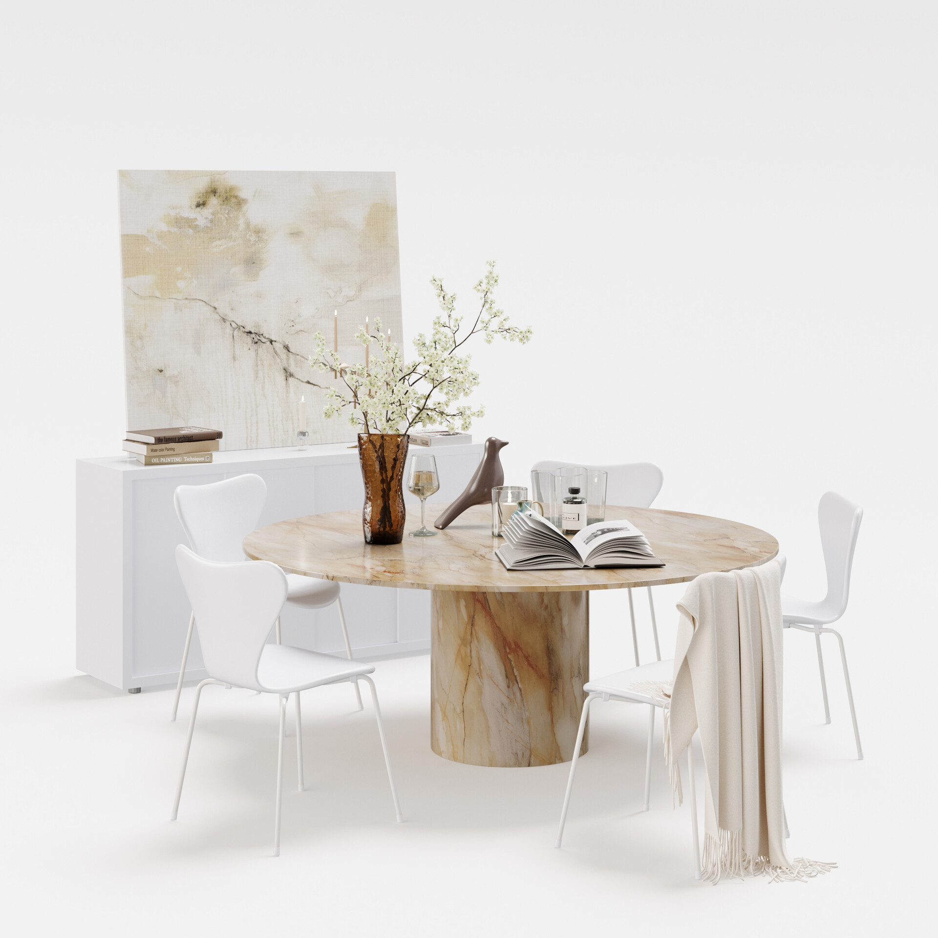 Evermotion Studio - Archmodels vol. 293 - collection of stylish dining ...