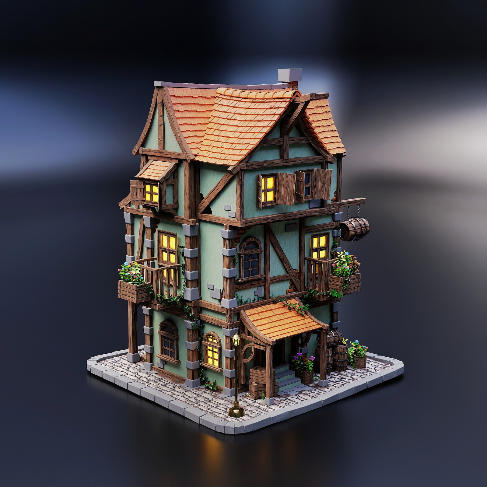 KAMESH KAUSHIK - Stylized 3d model