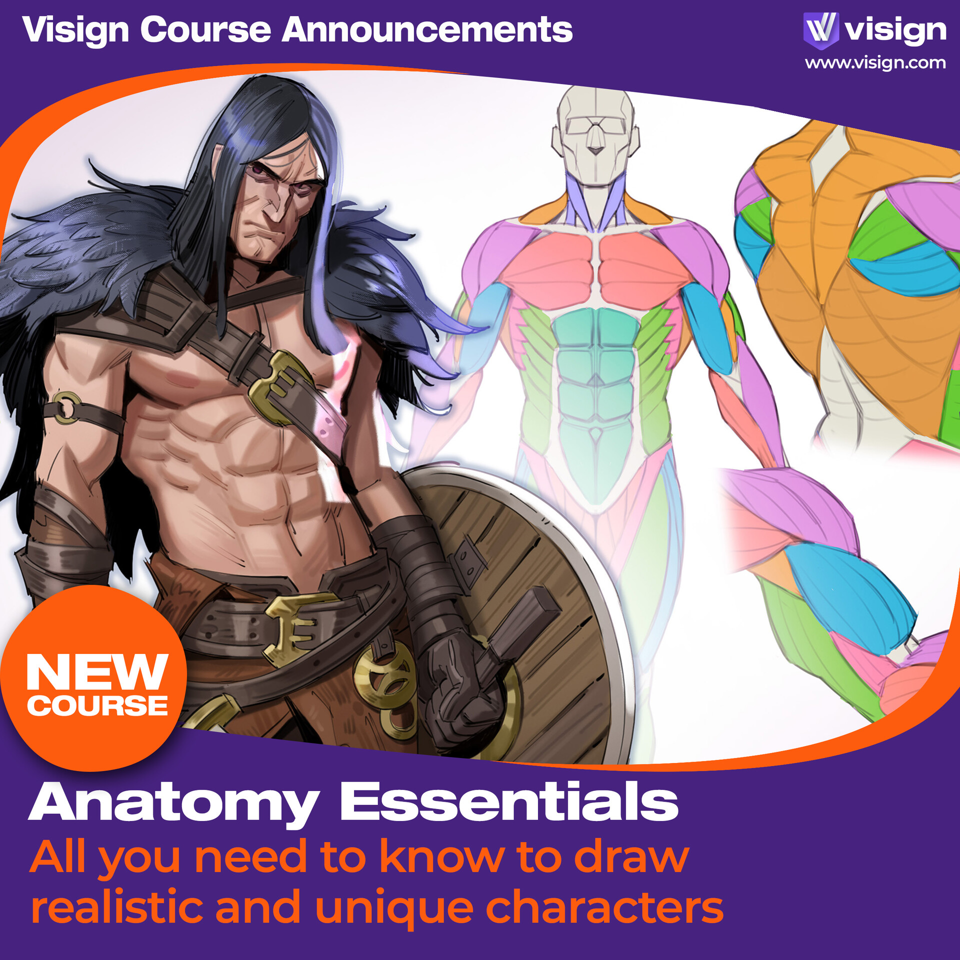 ArtStation - New Course: Character Design - Anatomy Essentials