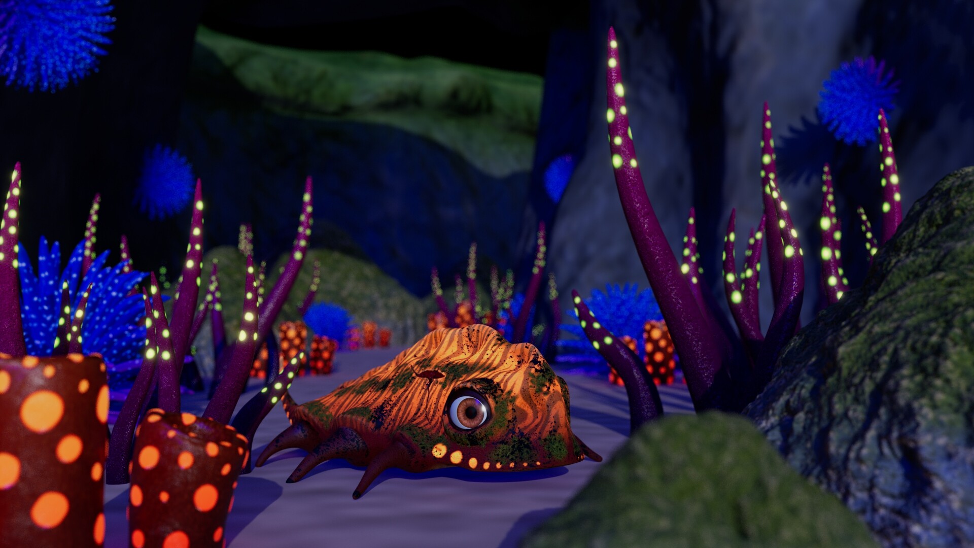 ArtStation - 3D Evolved Marine Beetle