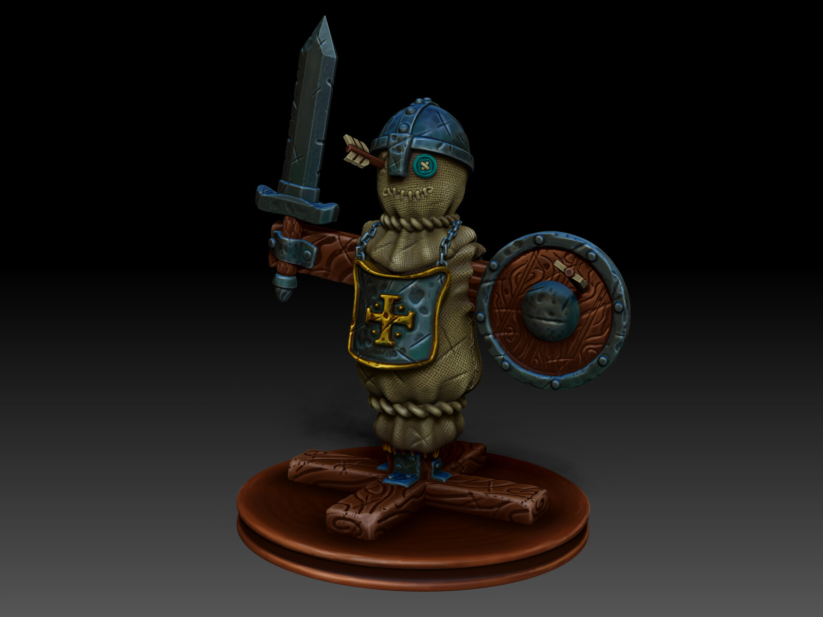 Artemy - Brave Medieval Training Dummy