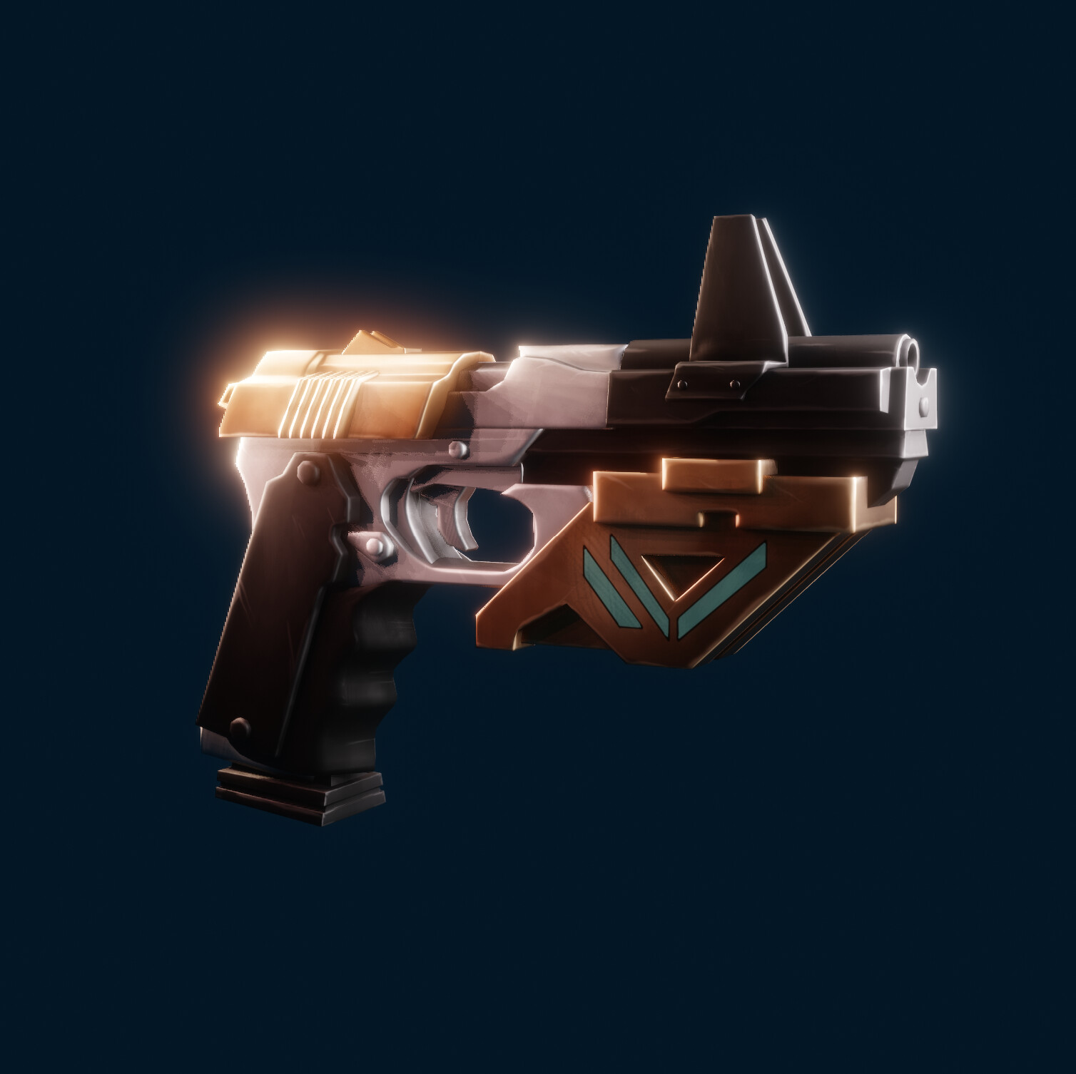 ArtStation - 3D Gun Prop
