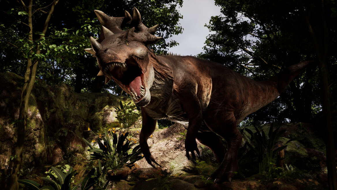 ArtStation - 3D dinosaur render