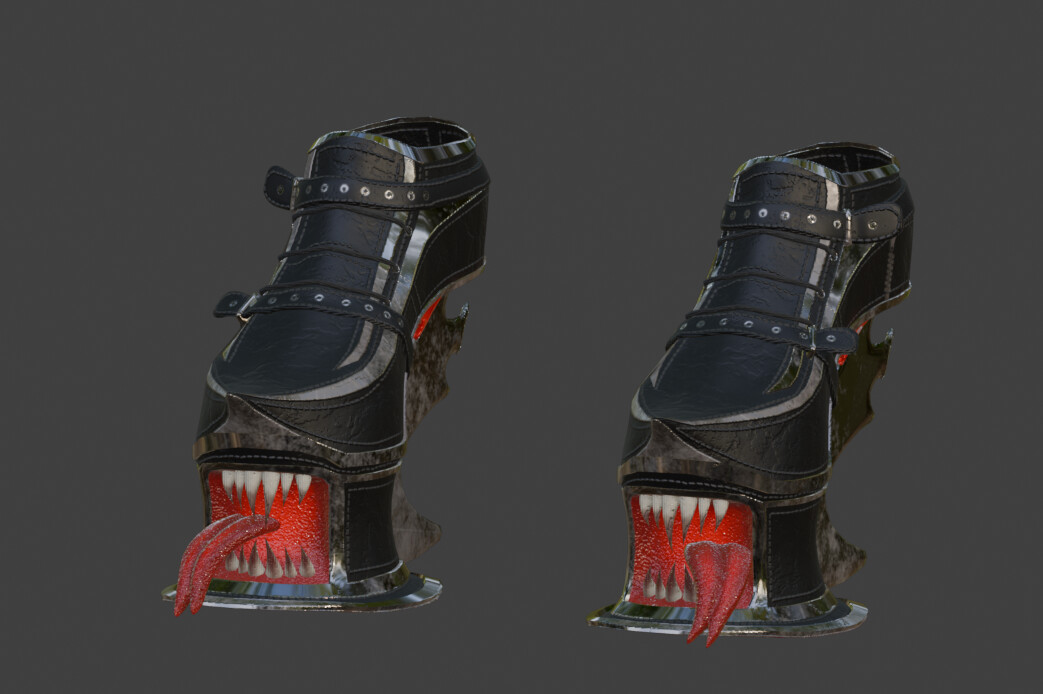 ArtStation - Monster Boots