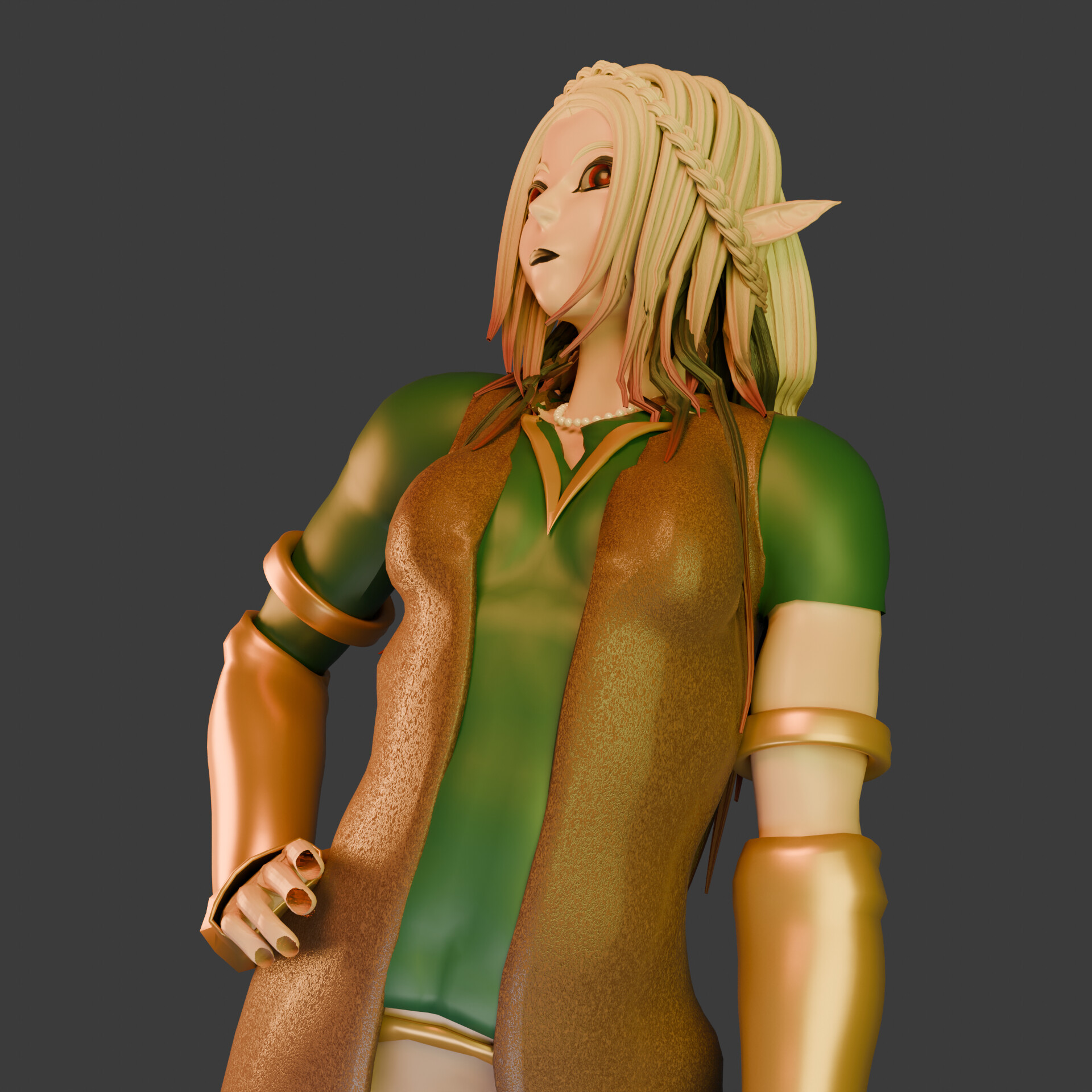 ArtStation - Blonde Elf