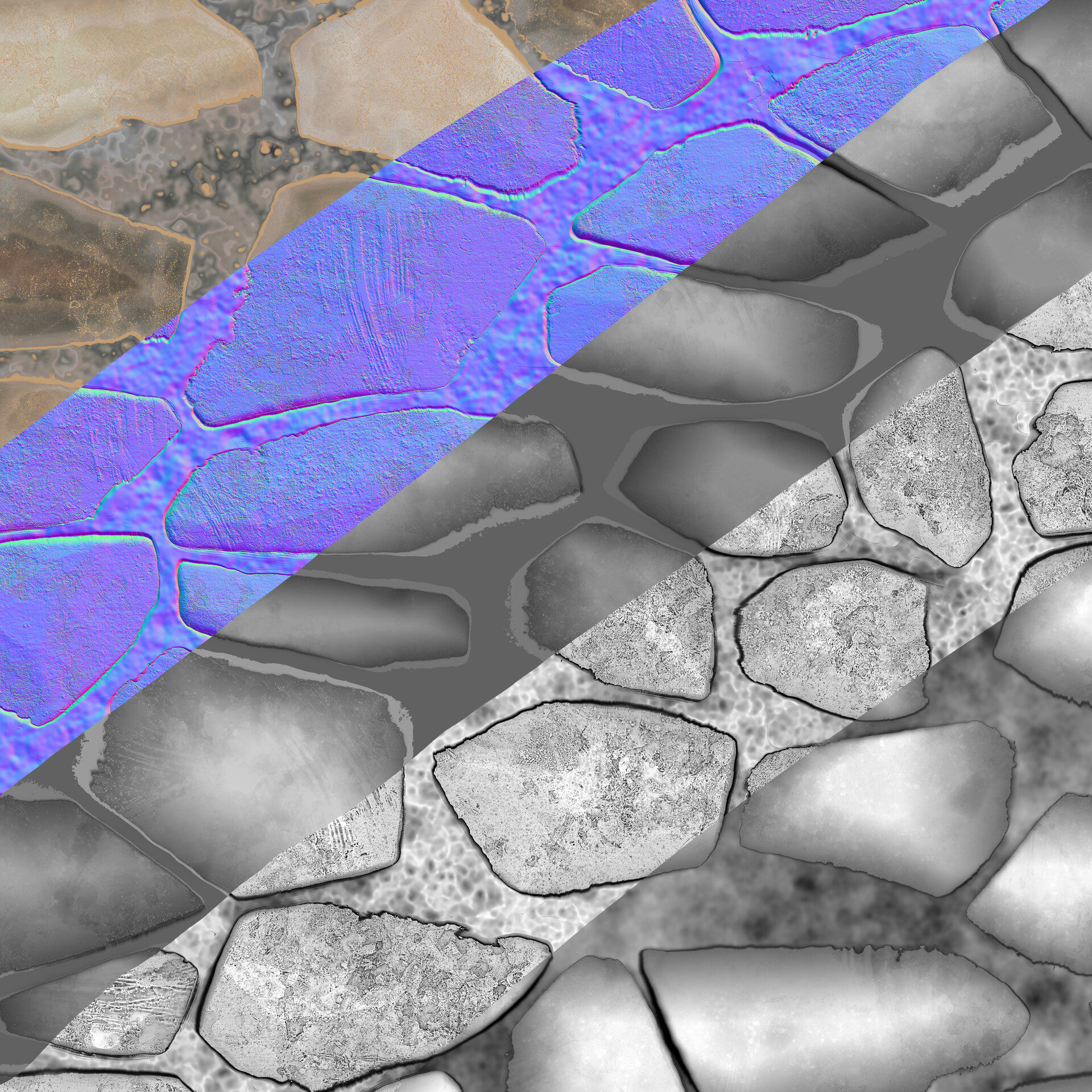 Cameron Sample - Stone Wall Material