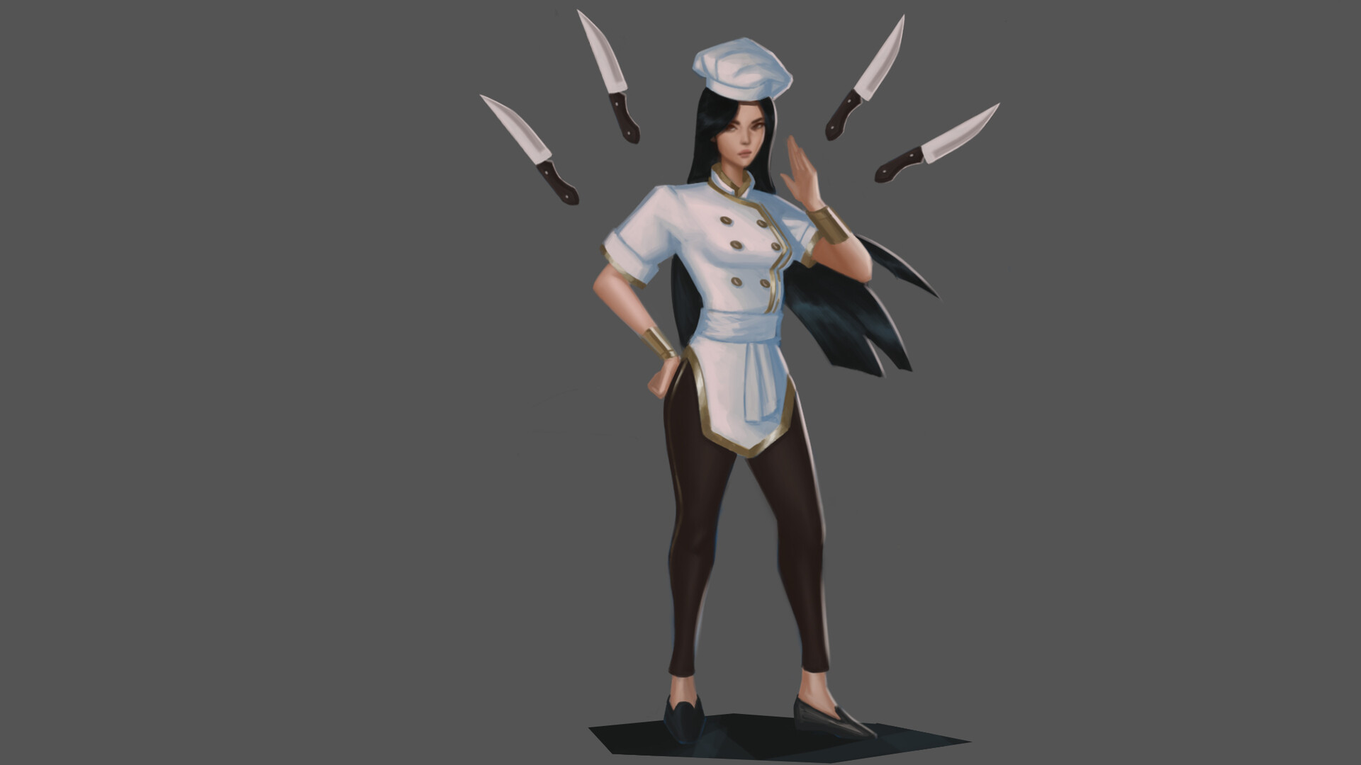 ArtStation - Irelia Chef Concept
