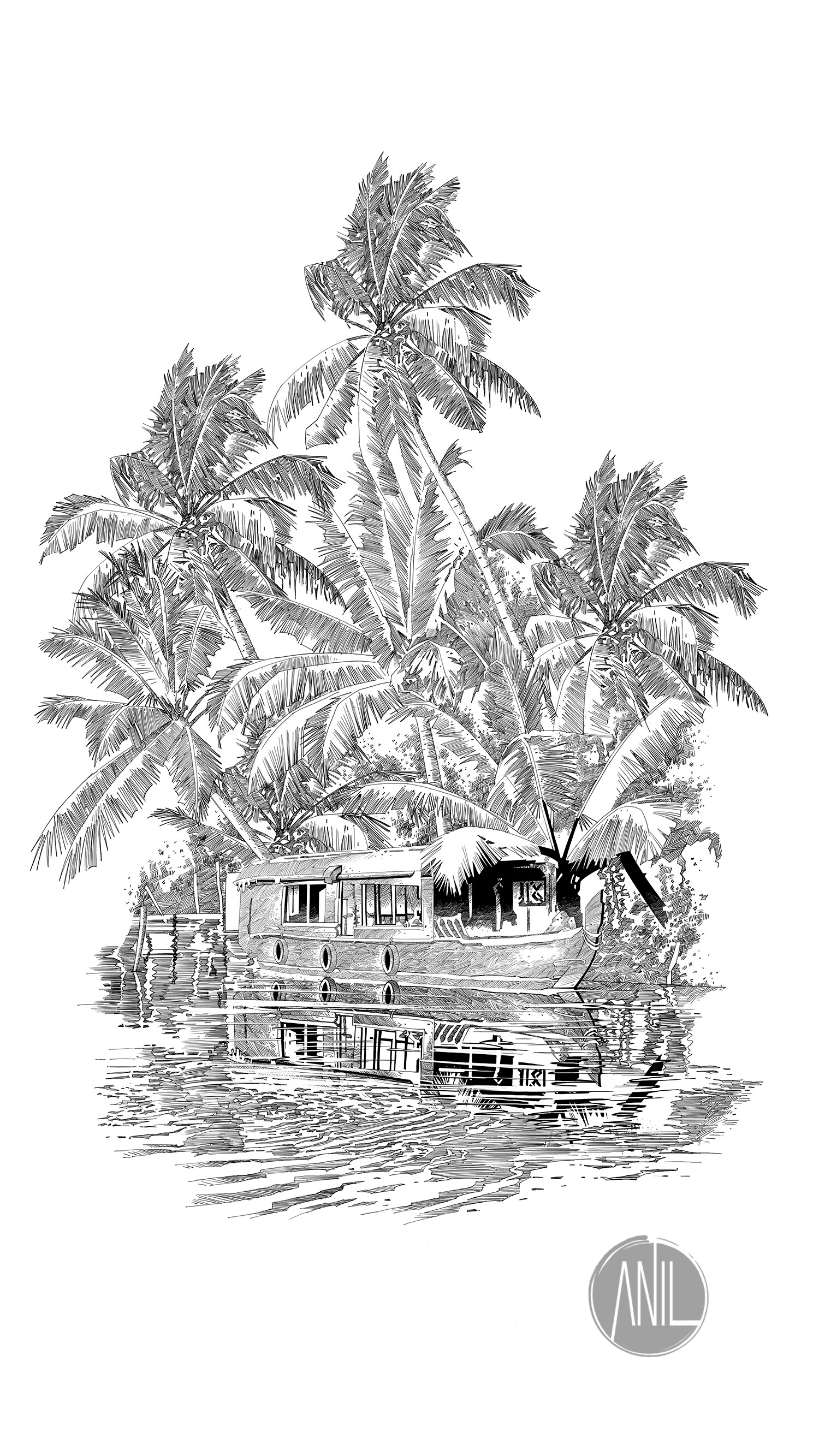 ArtStation - Line art - Backwaters