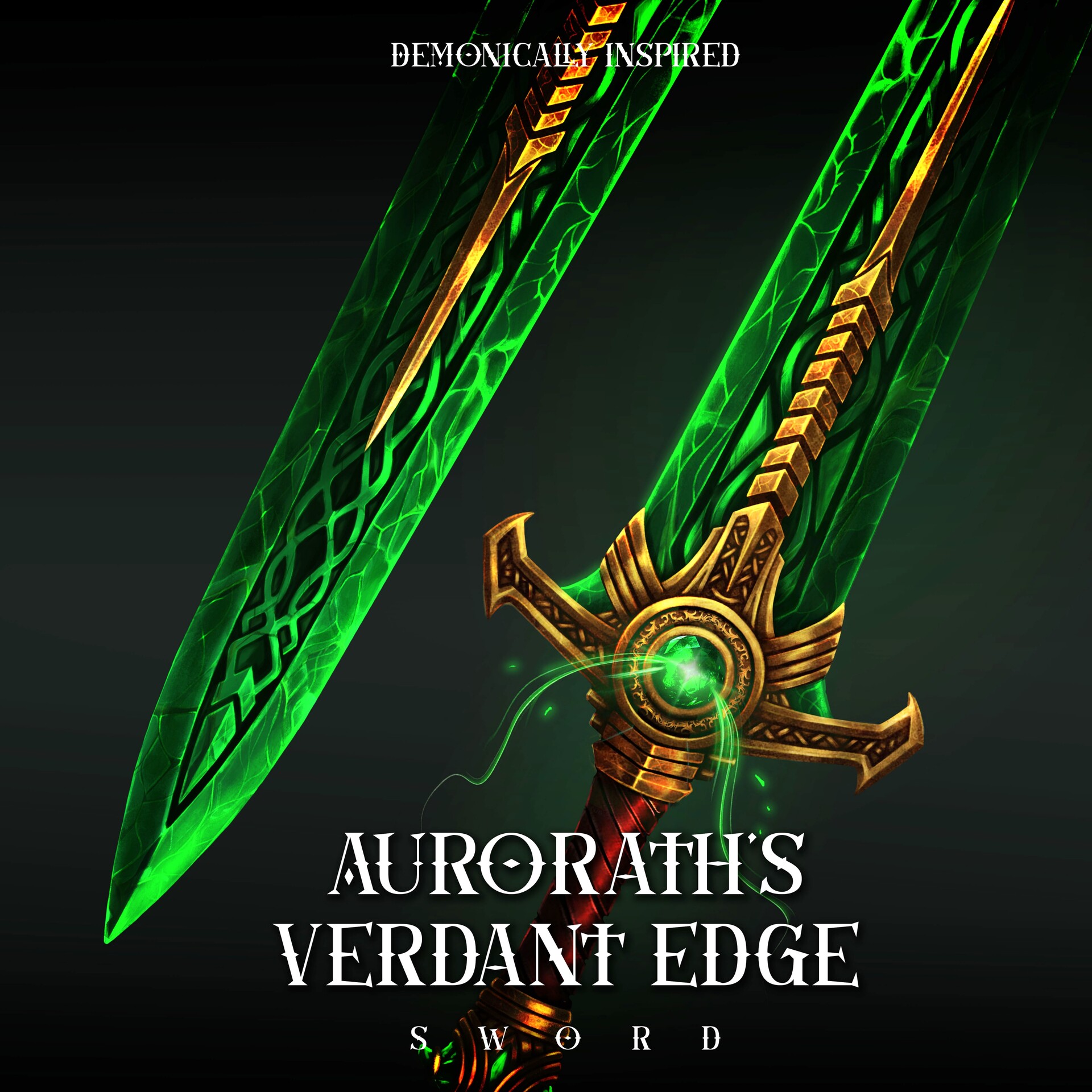 ArtStation - Aurorath's Verdant Sword