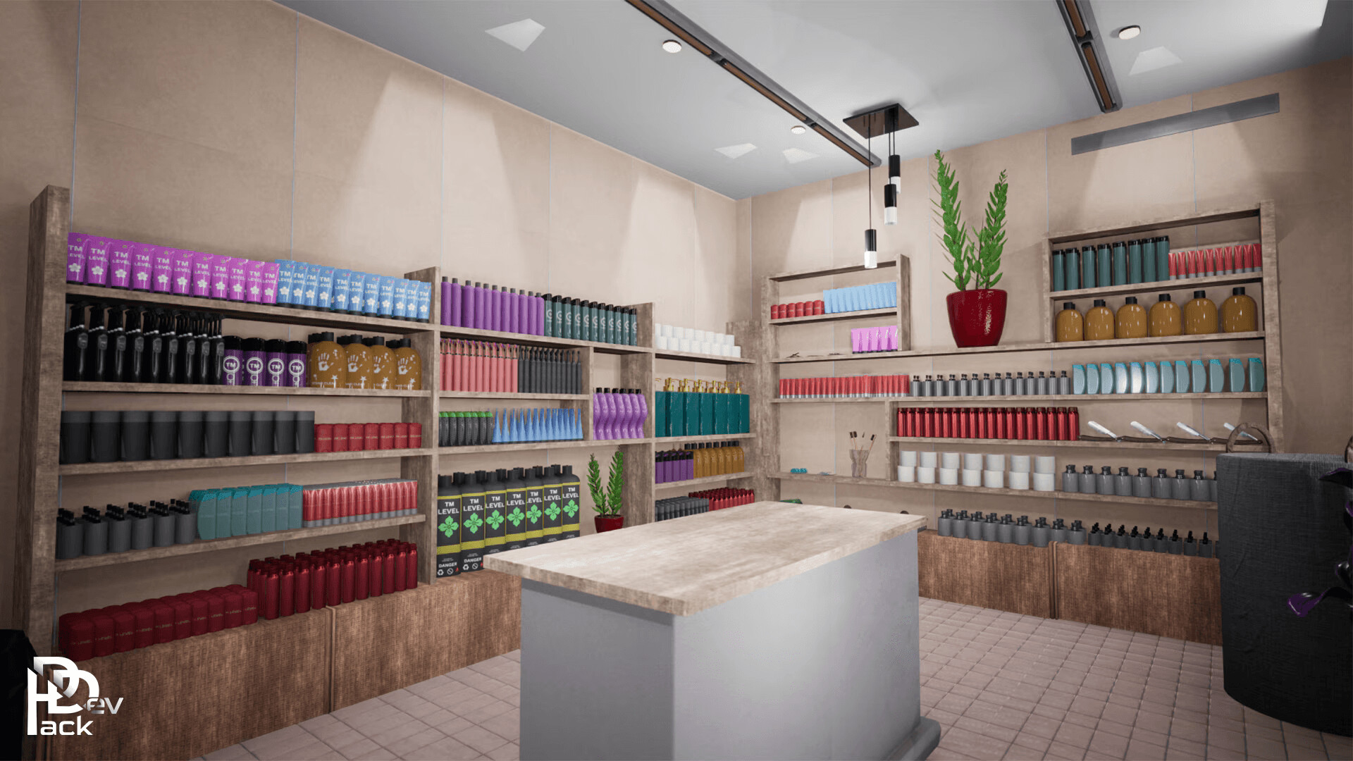 PackDev - Hygiene Store / 43+ Assets