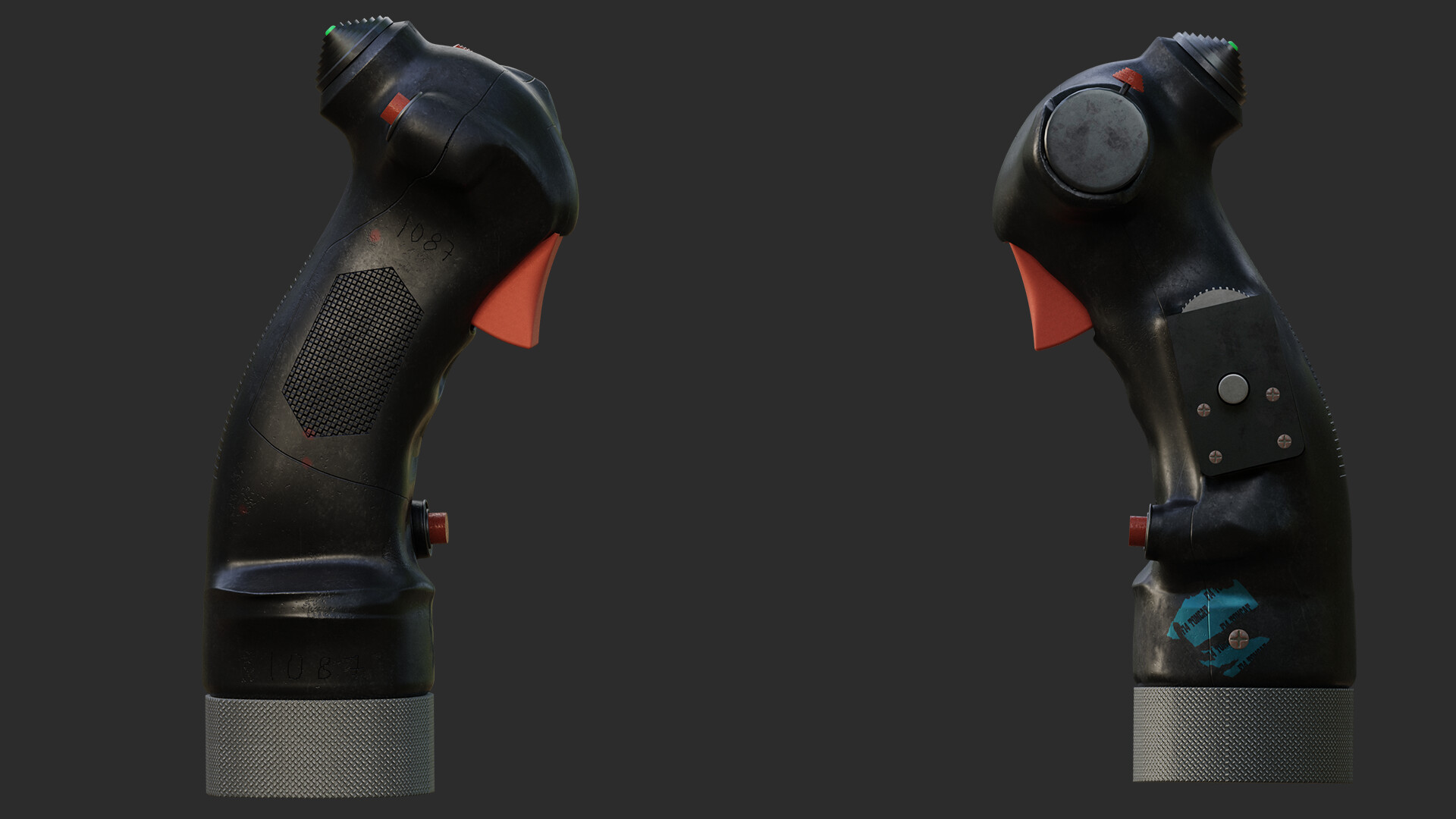 ArtStation - F-14 Jet Controller stick