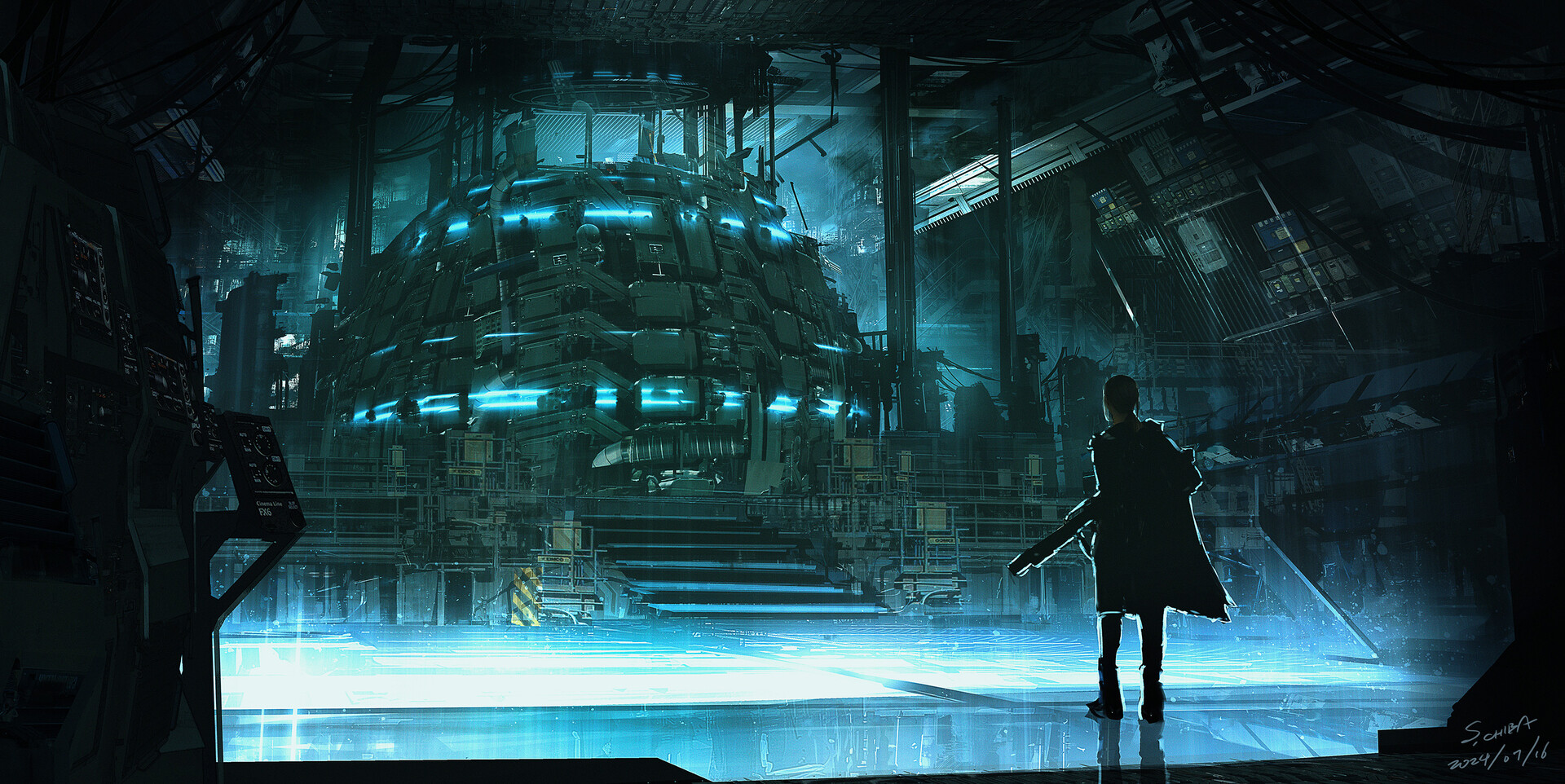 ArtStation - concept Art scifi digital2Dpaint photoBash