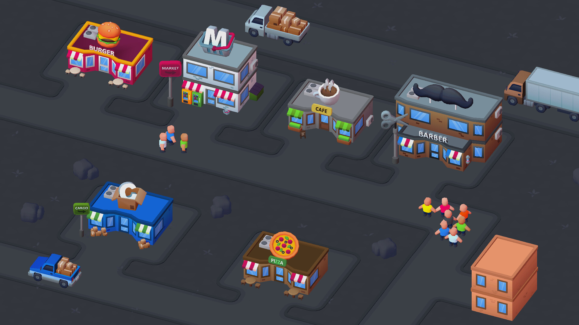 ArtStation - Low Poly Game Scene