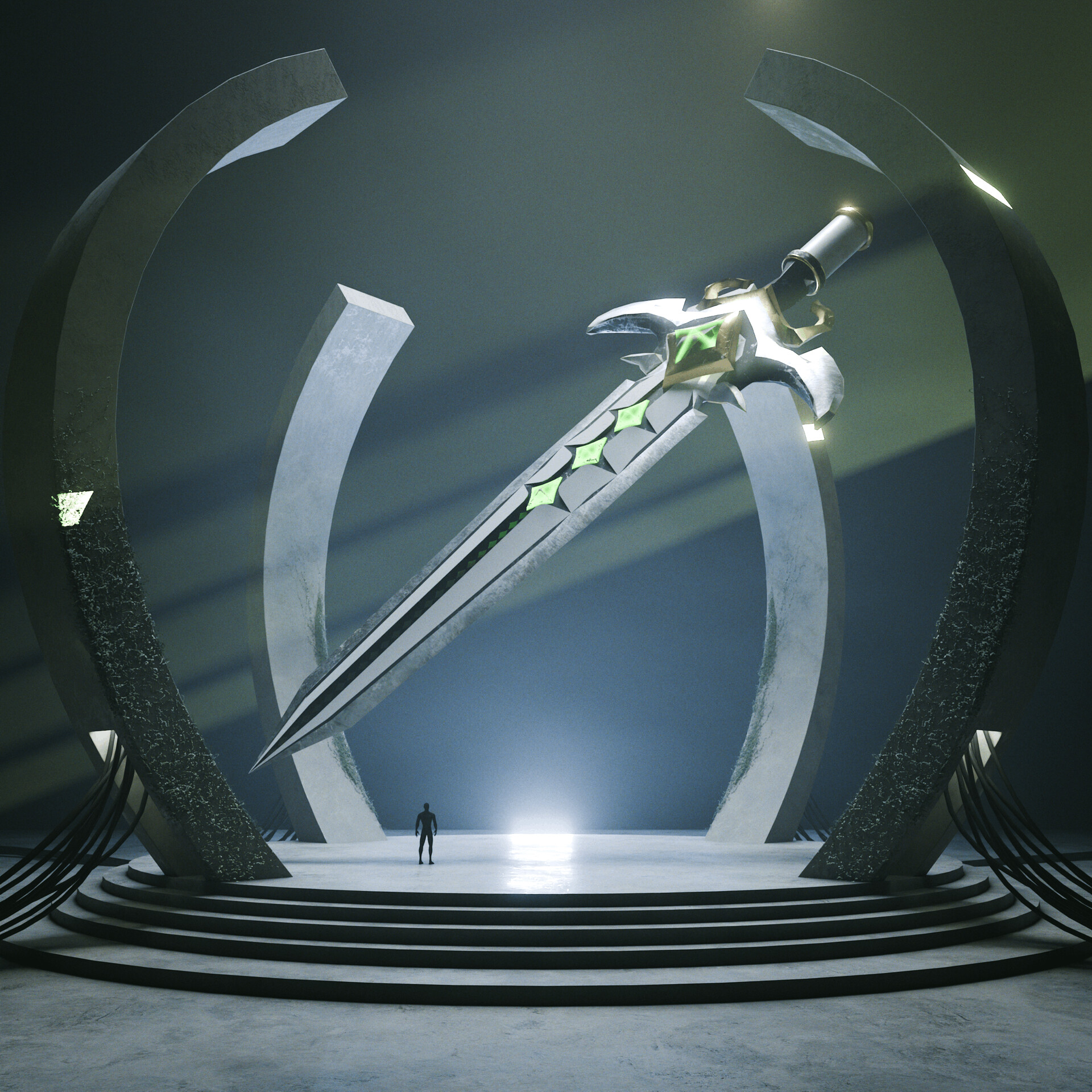 ArtStation - Blade of Despair-SWORD