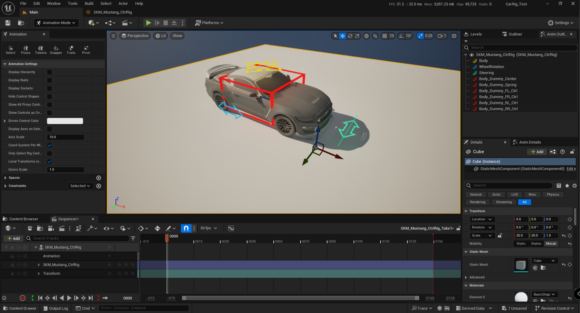 ArtStation - Unreal Engine Modular Control Rig