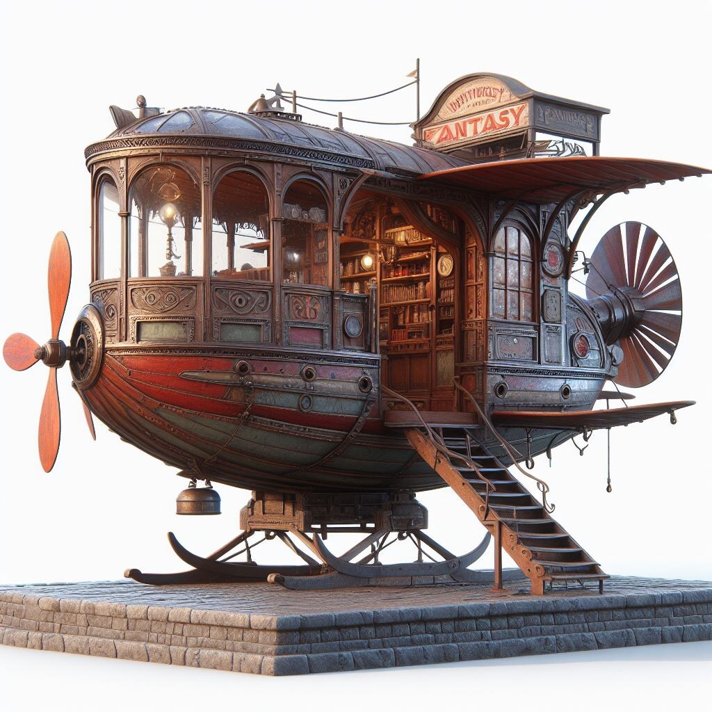 ArtStation - Flying Ship