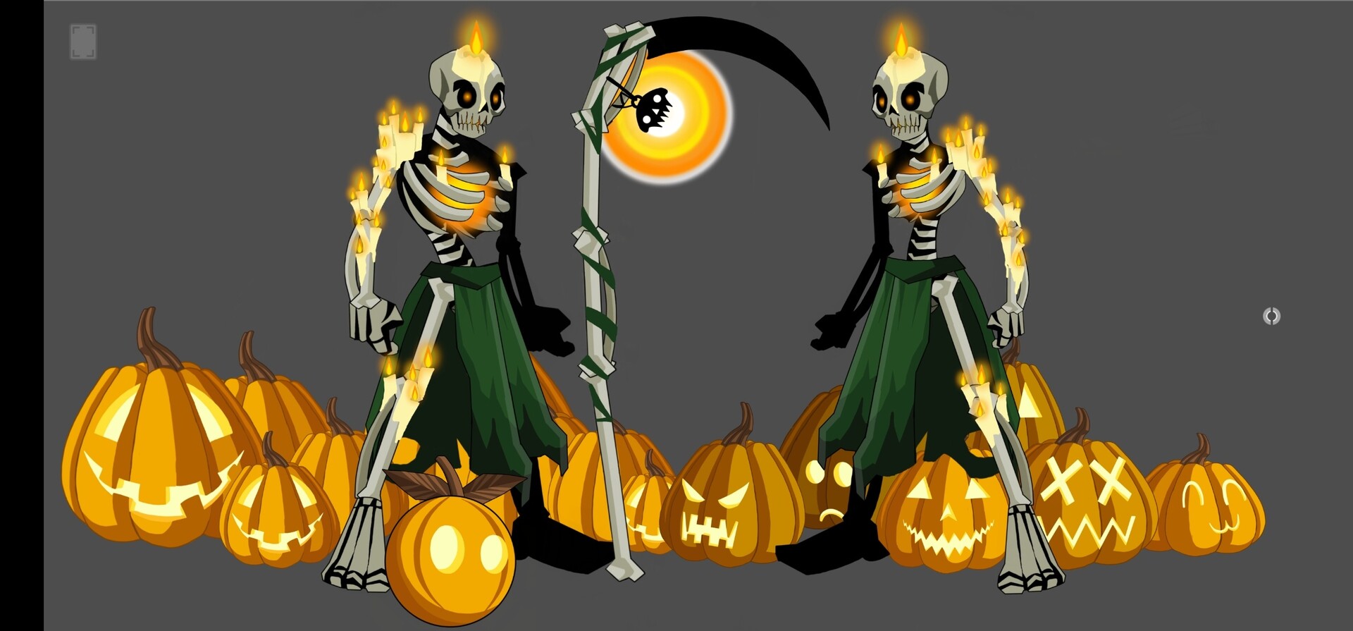ArtStation - Candle Undead Pumpkin Something