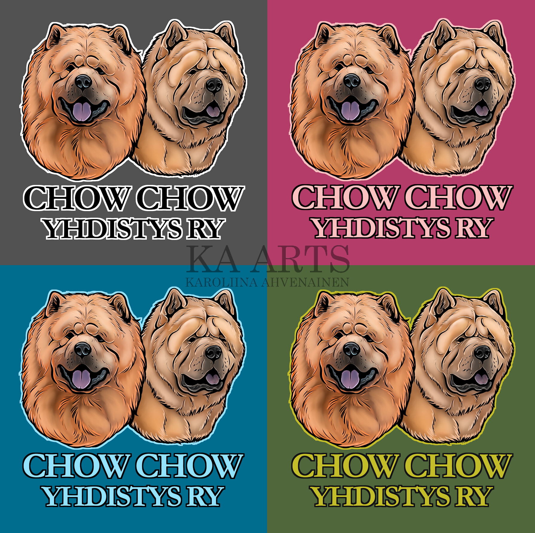 ArtStation - Chow Chow Logo Design 2024