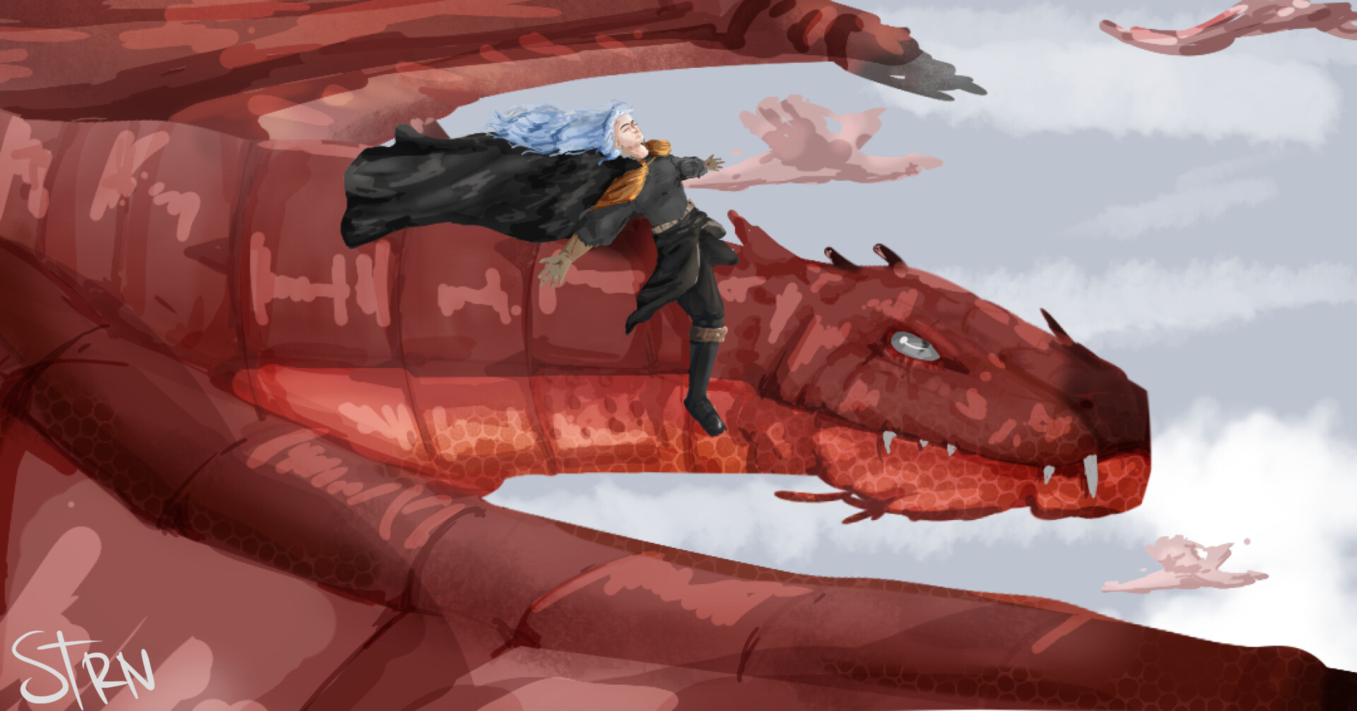 ArtStation - Free to soar above the world