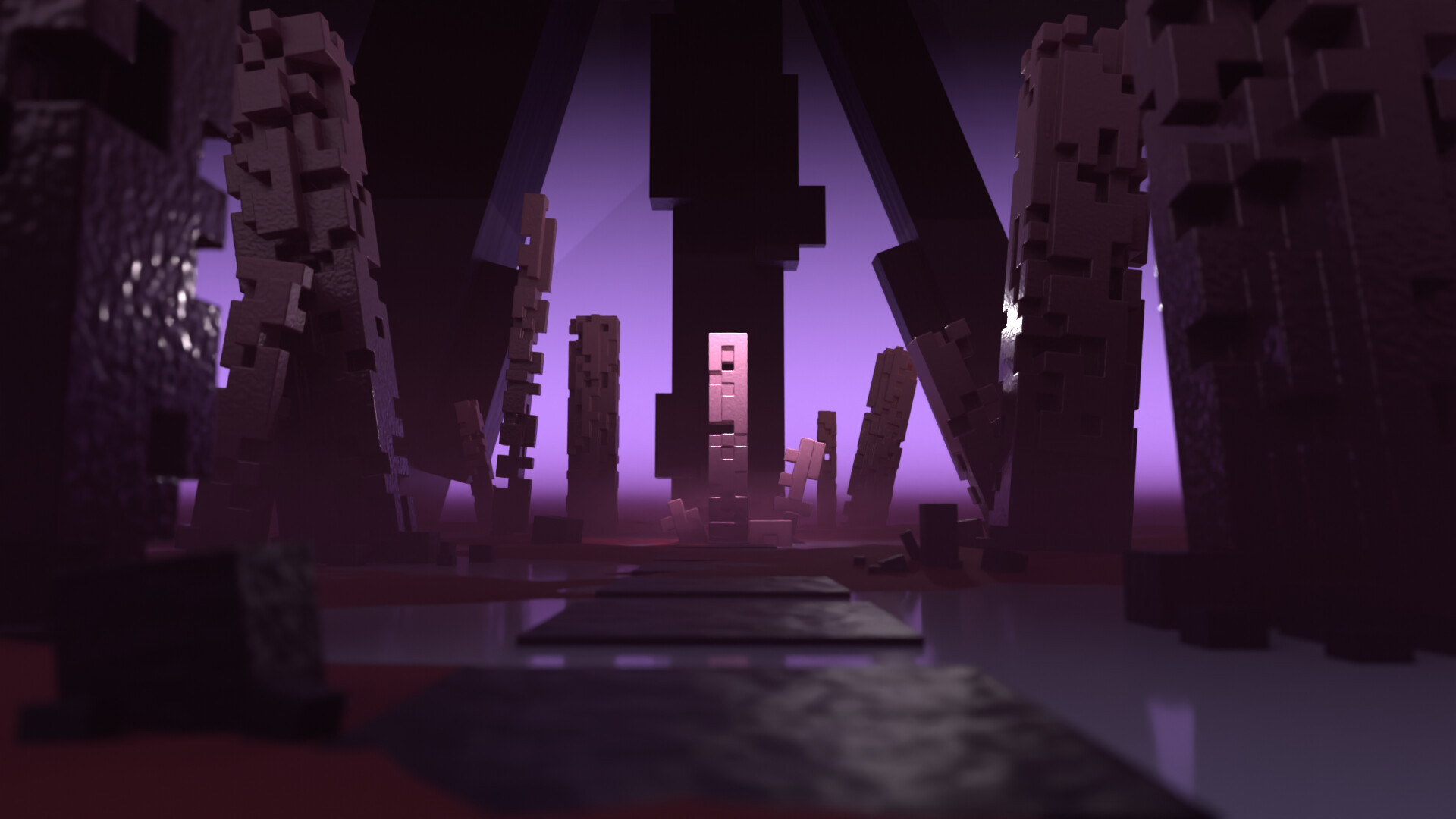 ArtStation - A world of cubes