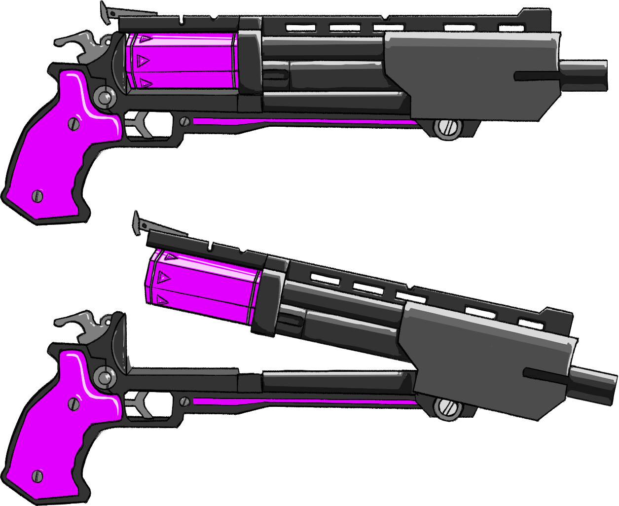 ArtStation - Uni revolver concept