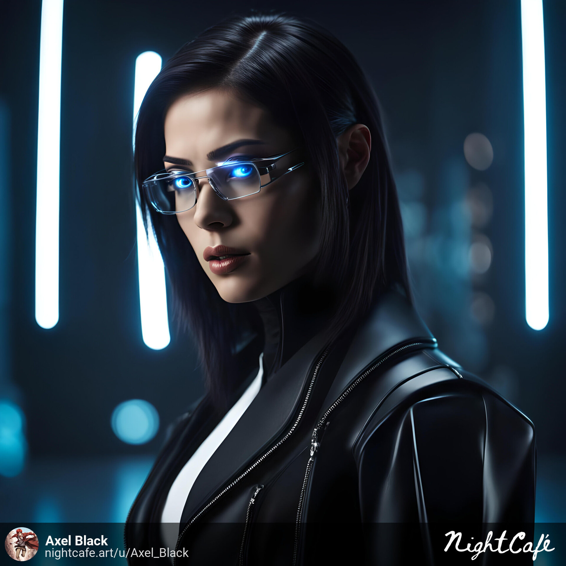 ArtStation - Misterious female cyborg