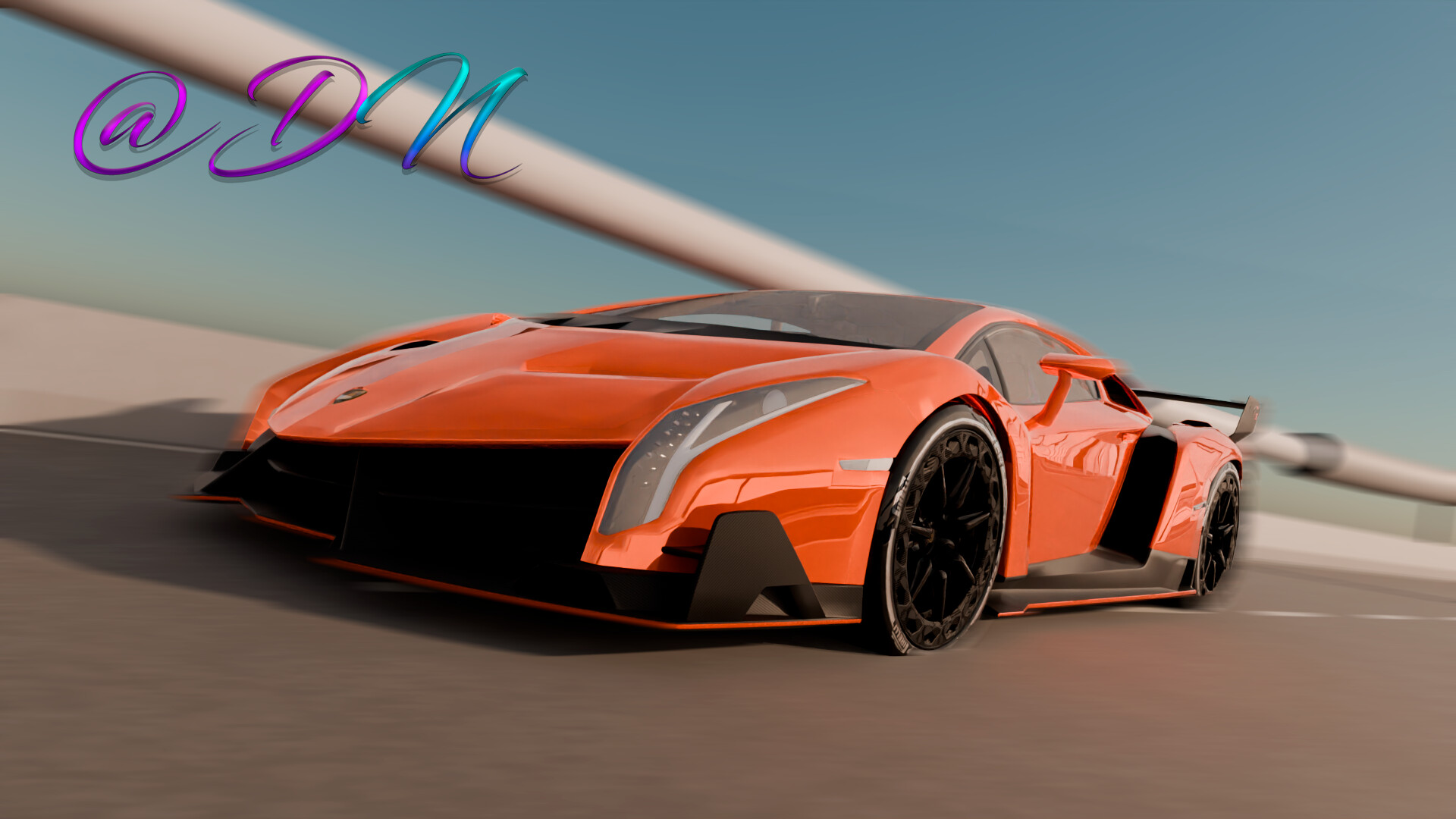 ArtStation - GFX-car-lamborghini veneno